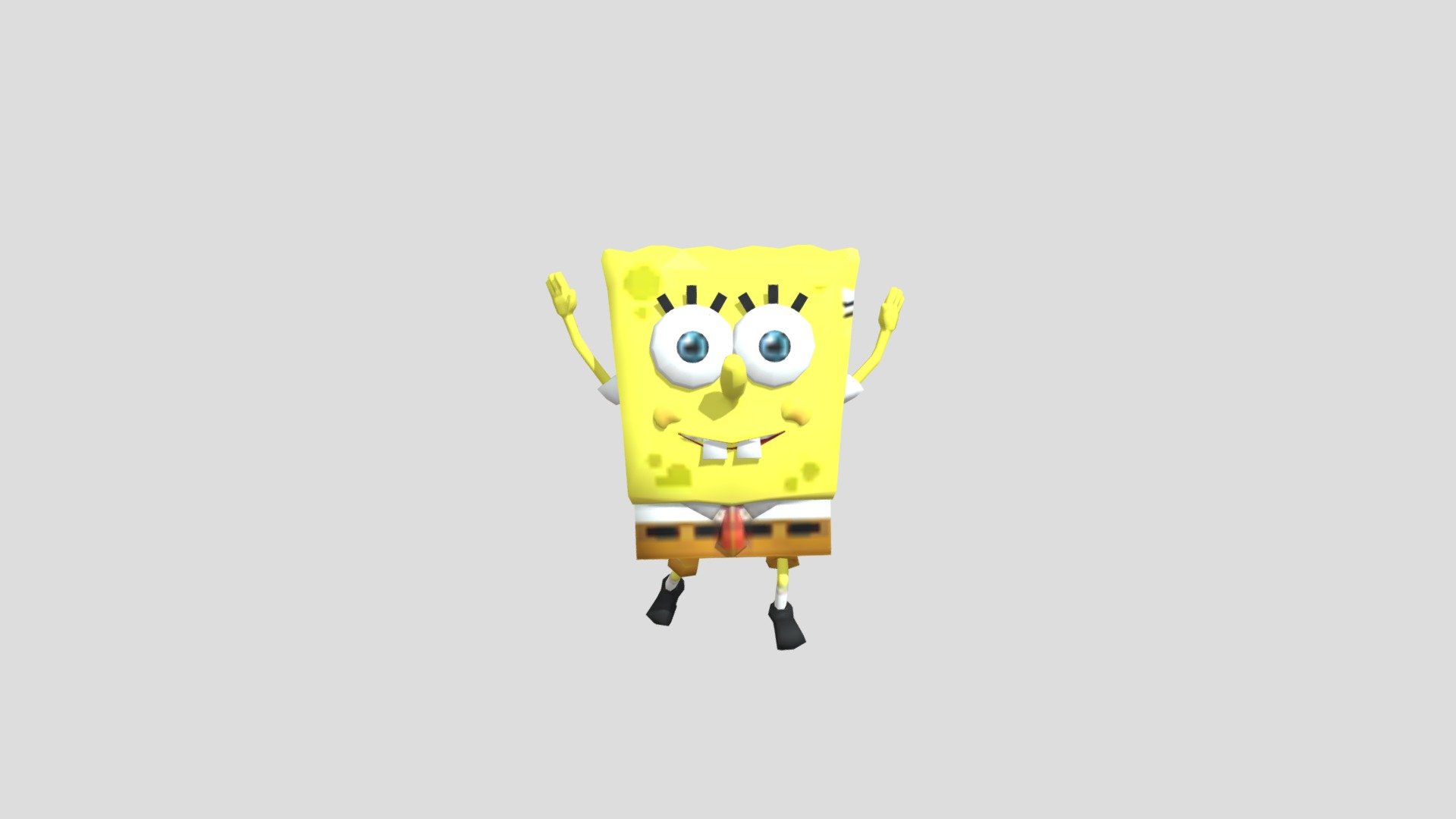 3DS - Sponge Bob Hero Pants - Sponge Bob - Download Free 3D model by ...