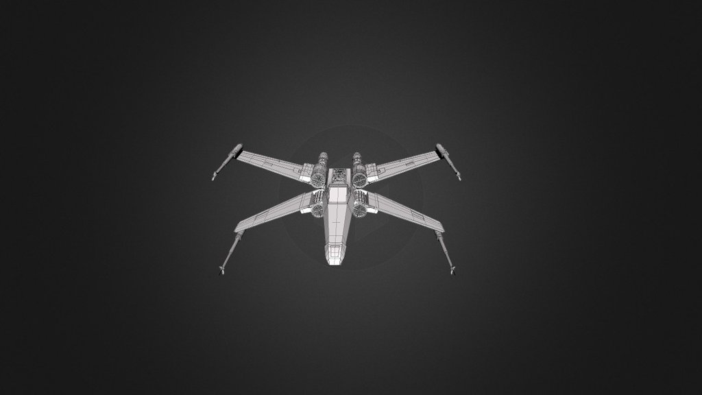 X-Wing - 3D model by Rusop [08469d0] - Sketchfab
