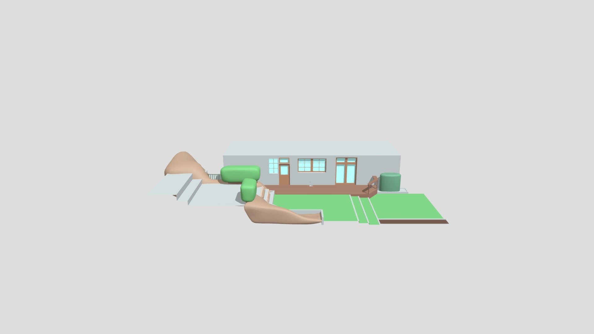 backyard_model - Download Free 3D model by Daniel_Thompson [0847def ...