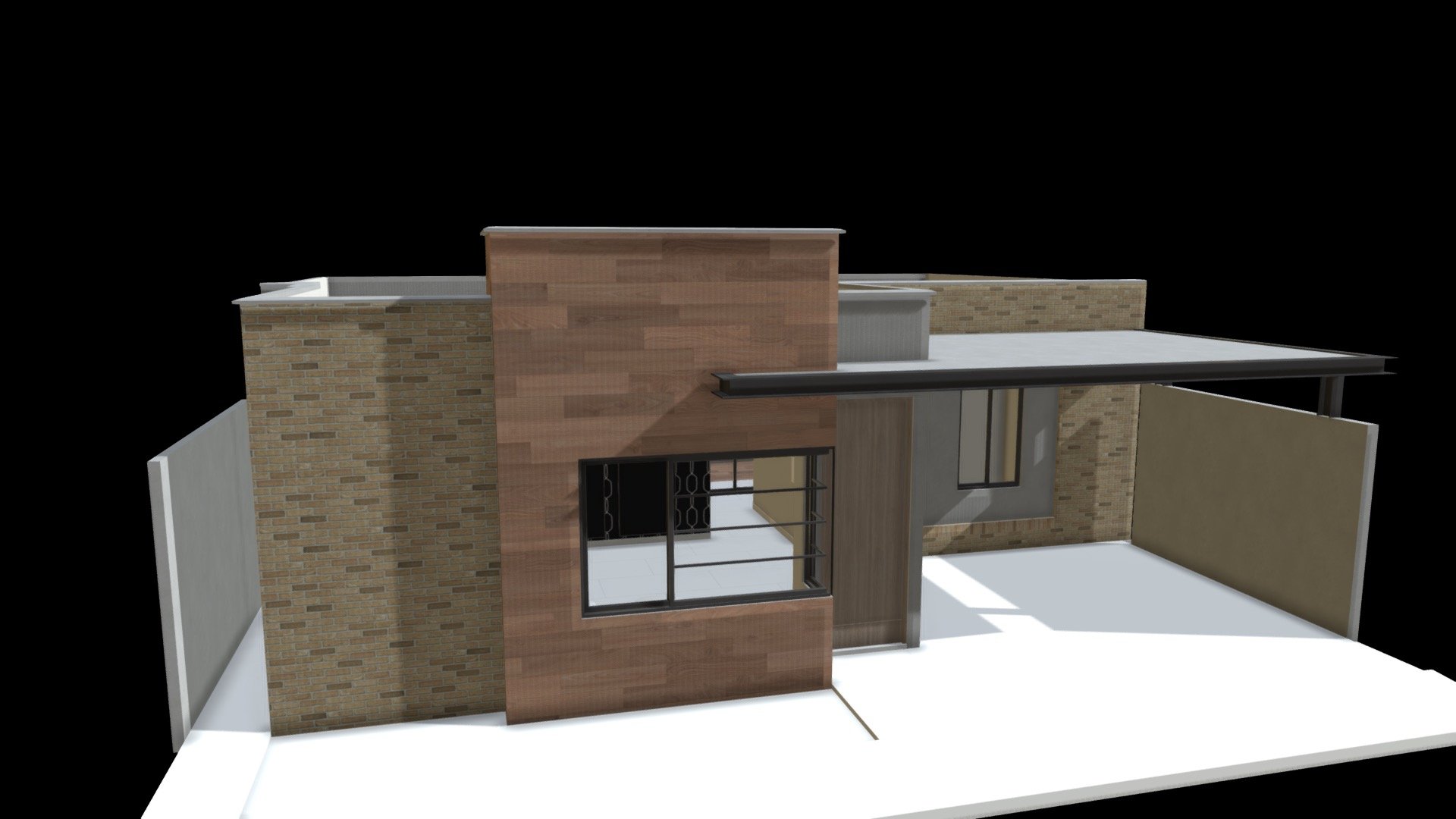 Casa de 120 m2 en Terra by Kaia - 3D model by Vruq [08489d7] - Sketchfab