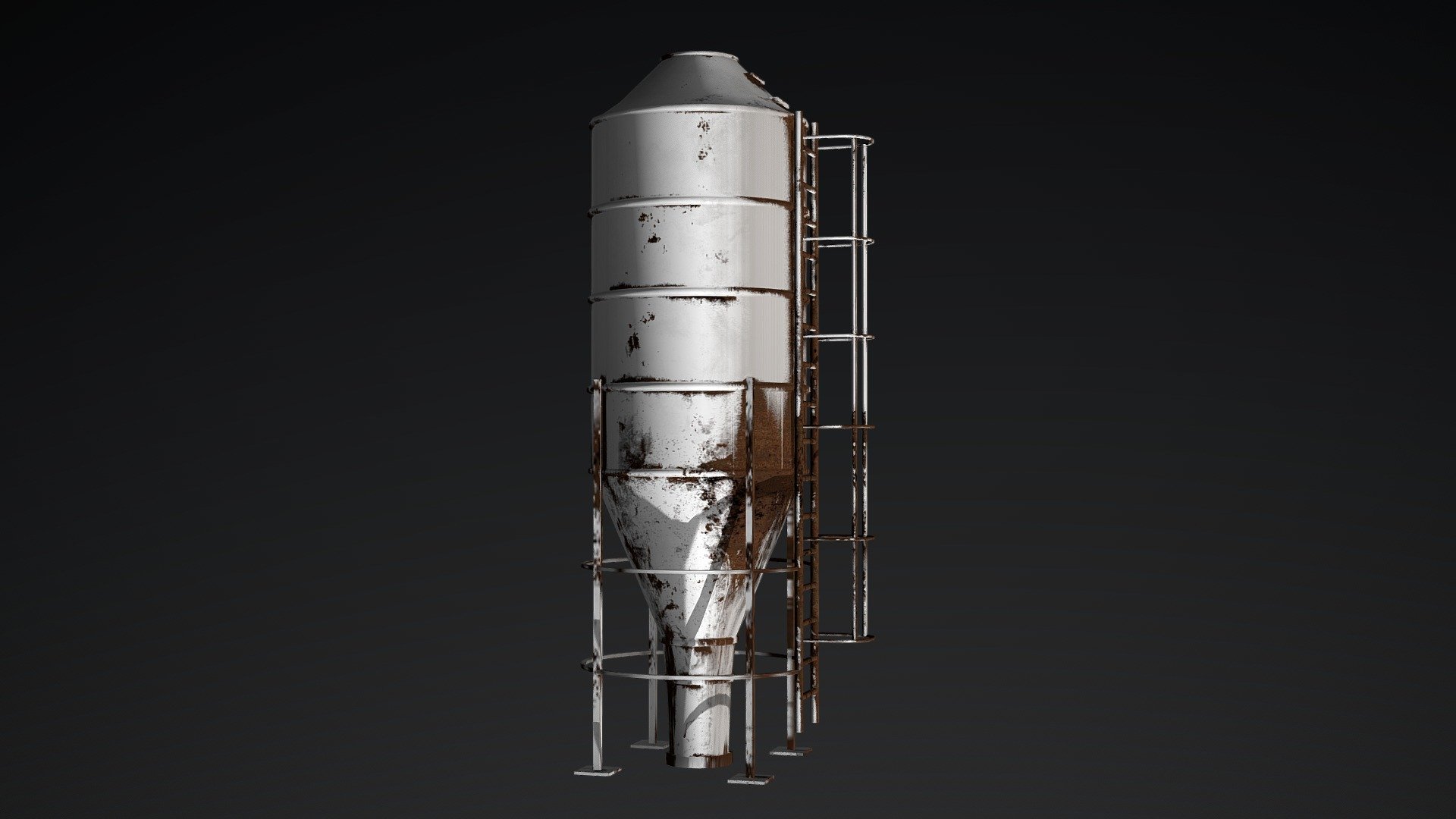 Grain Silo - 3D model by Julia (@faithdamge) [084c971] - Sketchfab