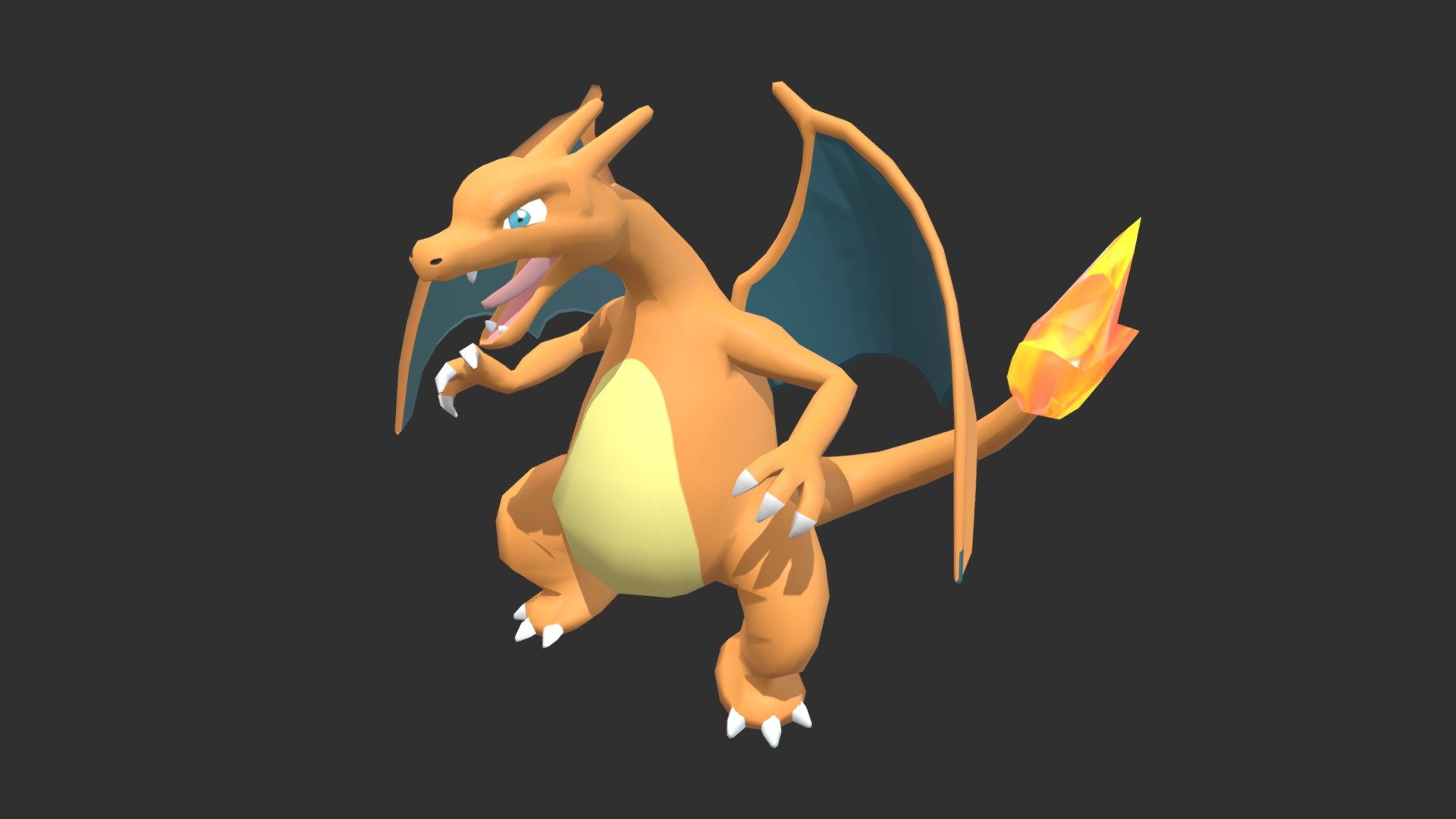 Charizard_Pokemon - 3D model by wano (@wanho6789) [084cec5] - Sketchfab