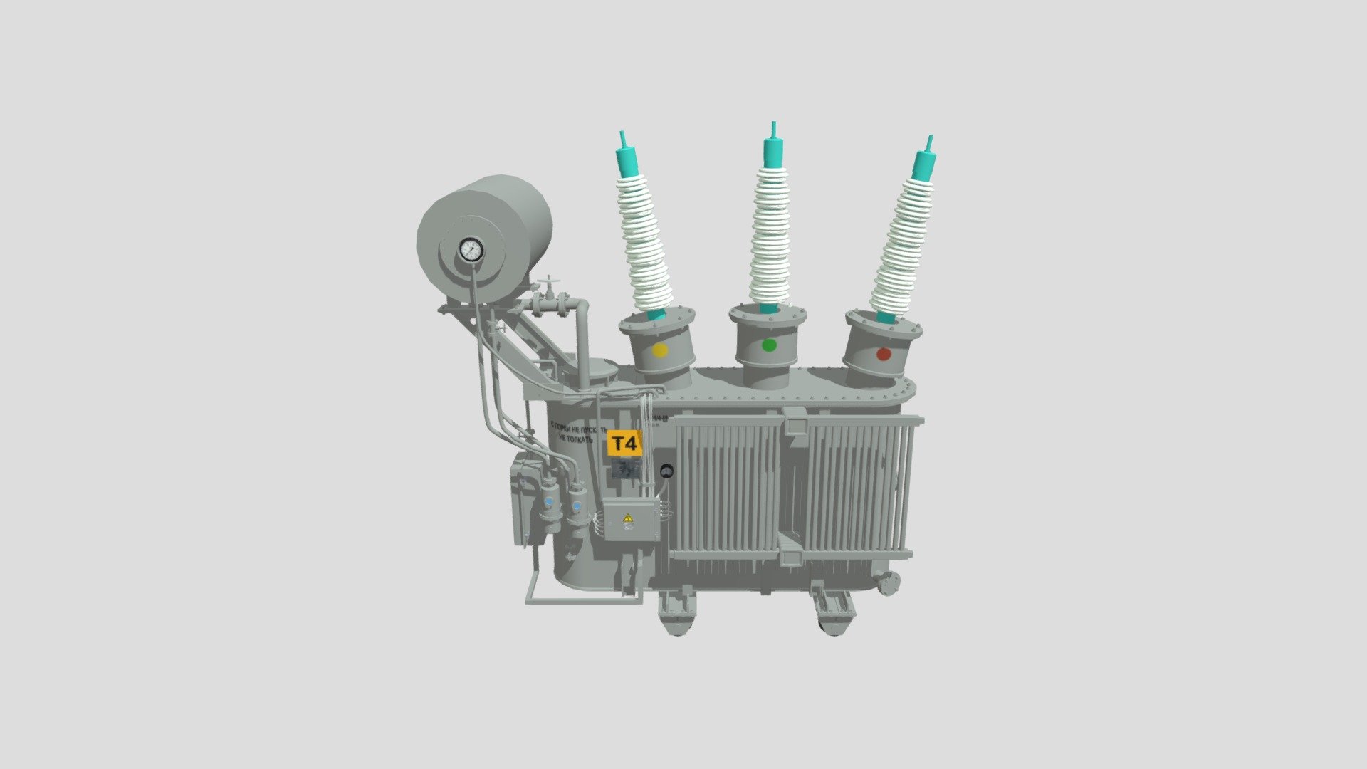 Electrical Transformer - 3D model by masoudkhan [084cf17] - Sketchfab