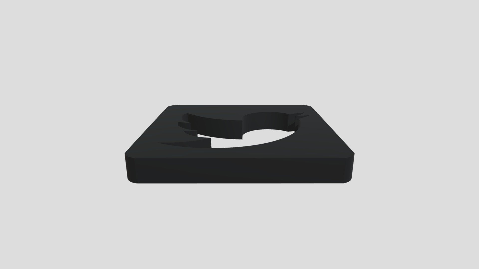 Twitter Logo 3D - Download Free 3D model by harshit3199 [084cff9 ...