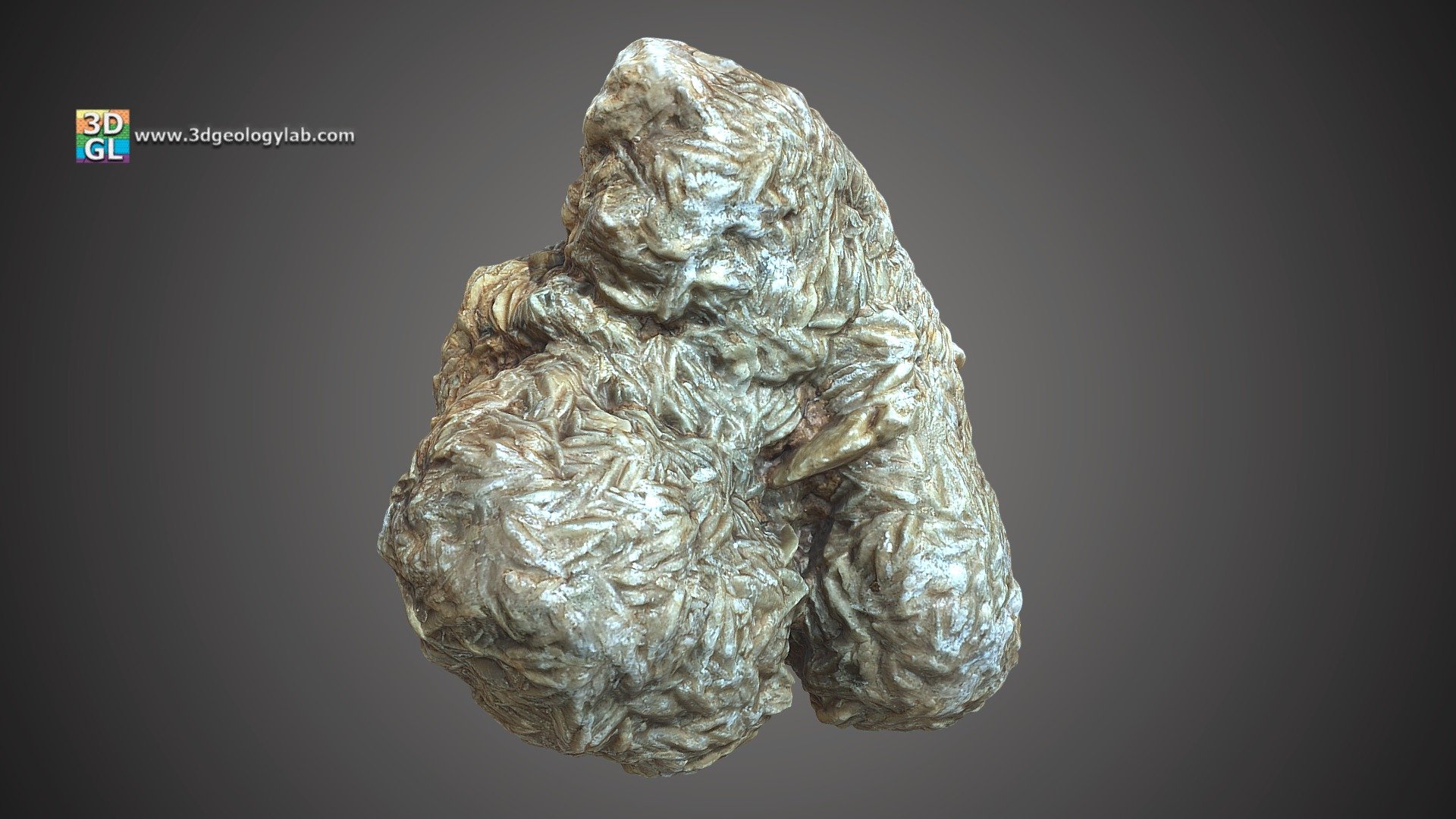 3D Minerals - Gypsum (1) - 3D model by 3D Geology Laboratory ...