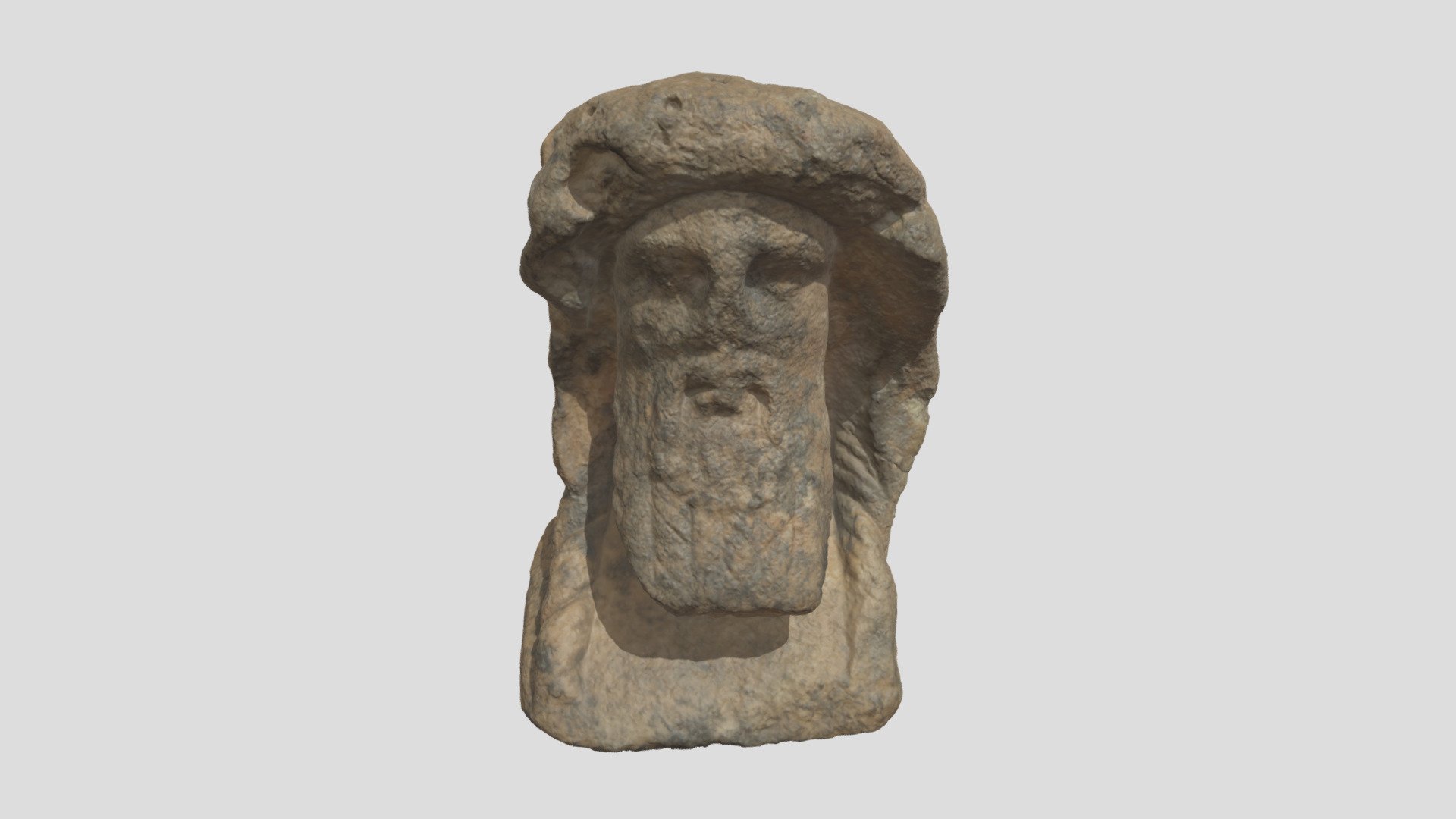 Marble Herm - Cosa Excavations C19.185 - Download Free 3D model by ...