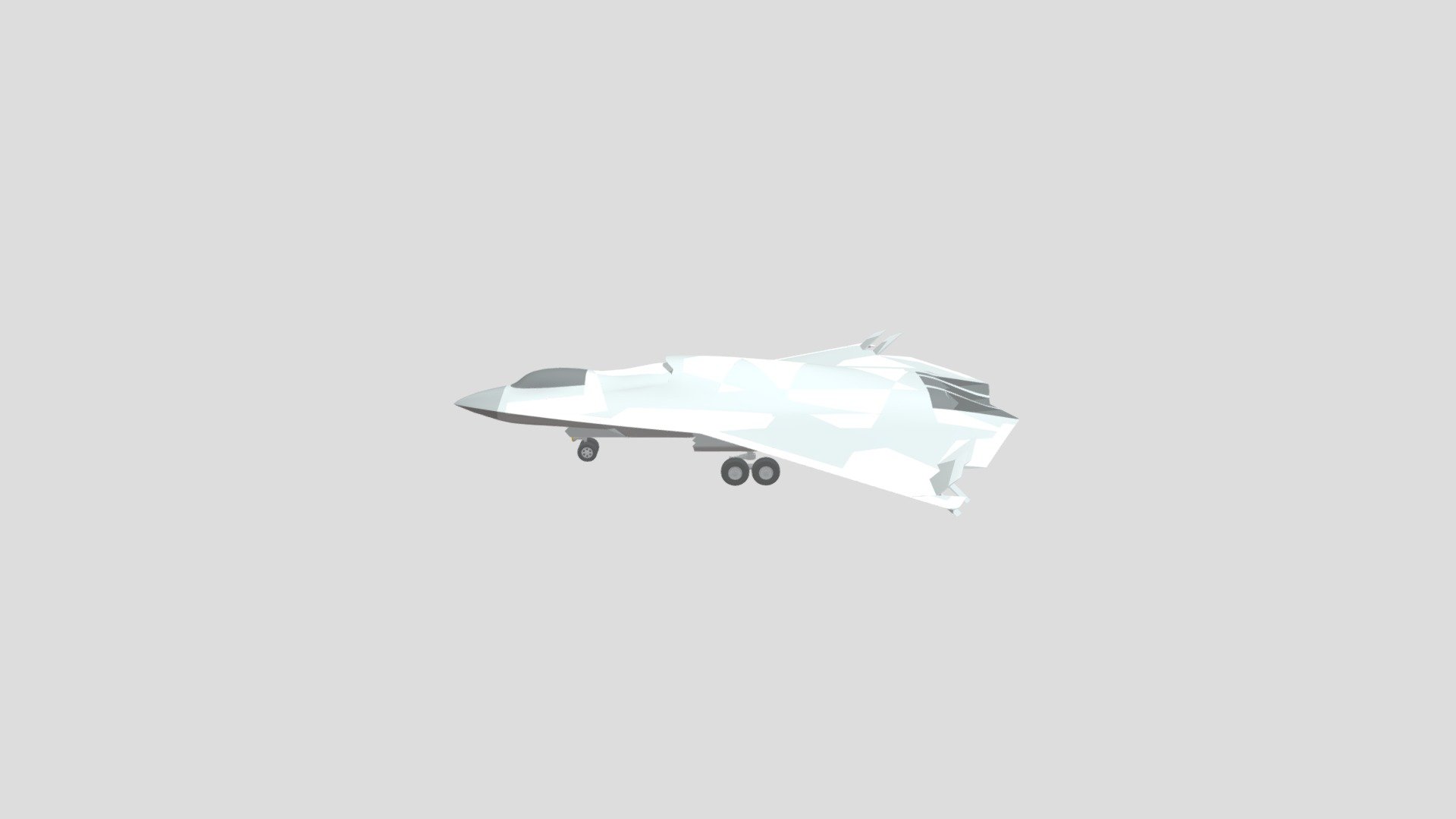 Chengdu Aircraft Corporation J-36 - 3D model by IRIS199815 [0852cea ...
