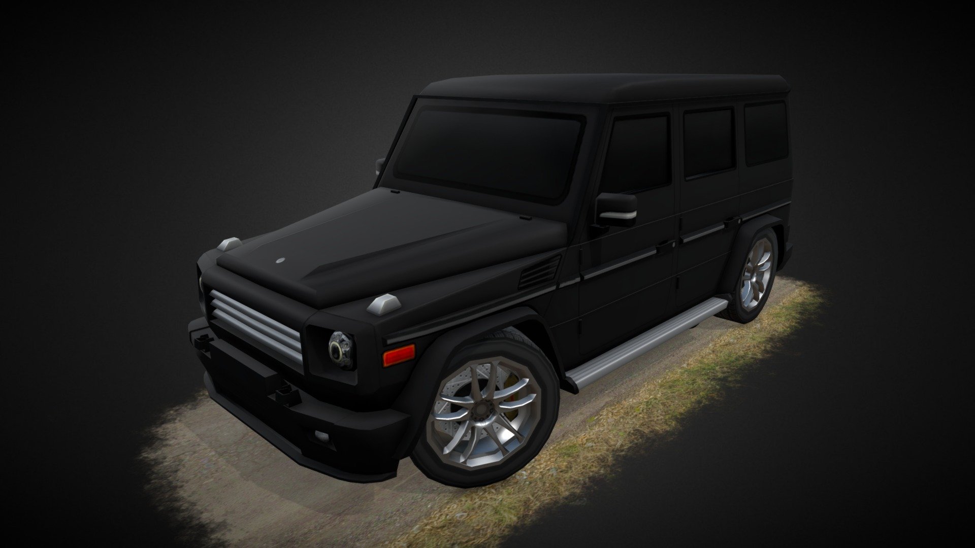 Benz G-class - 3D model by Devsanterr [0852f9e] - Sketchfab