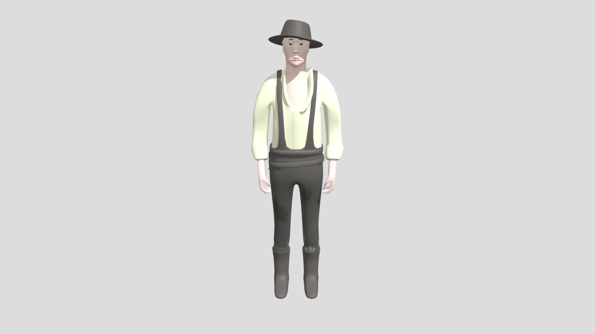 Enemy Melee Character (High Poly) - Download Free 3D model by Shmorg5 ...