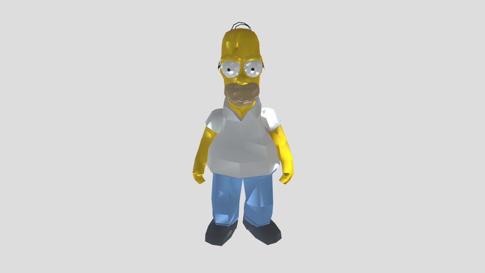 homer simpson - Download Free 3D model by Kyle.withem [0853f29] - Sketchfab