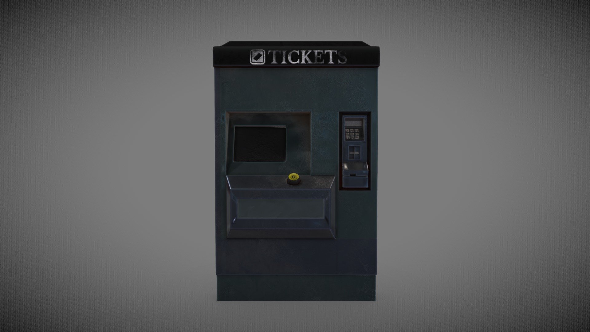 Overgrown Train Station - Ticket Machine - 3D model by Mysticbobo ...