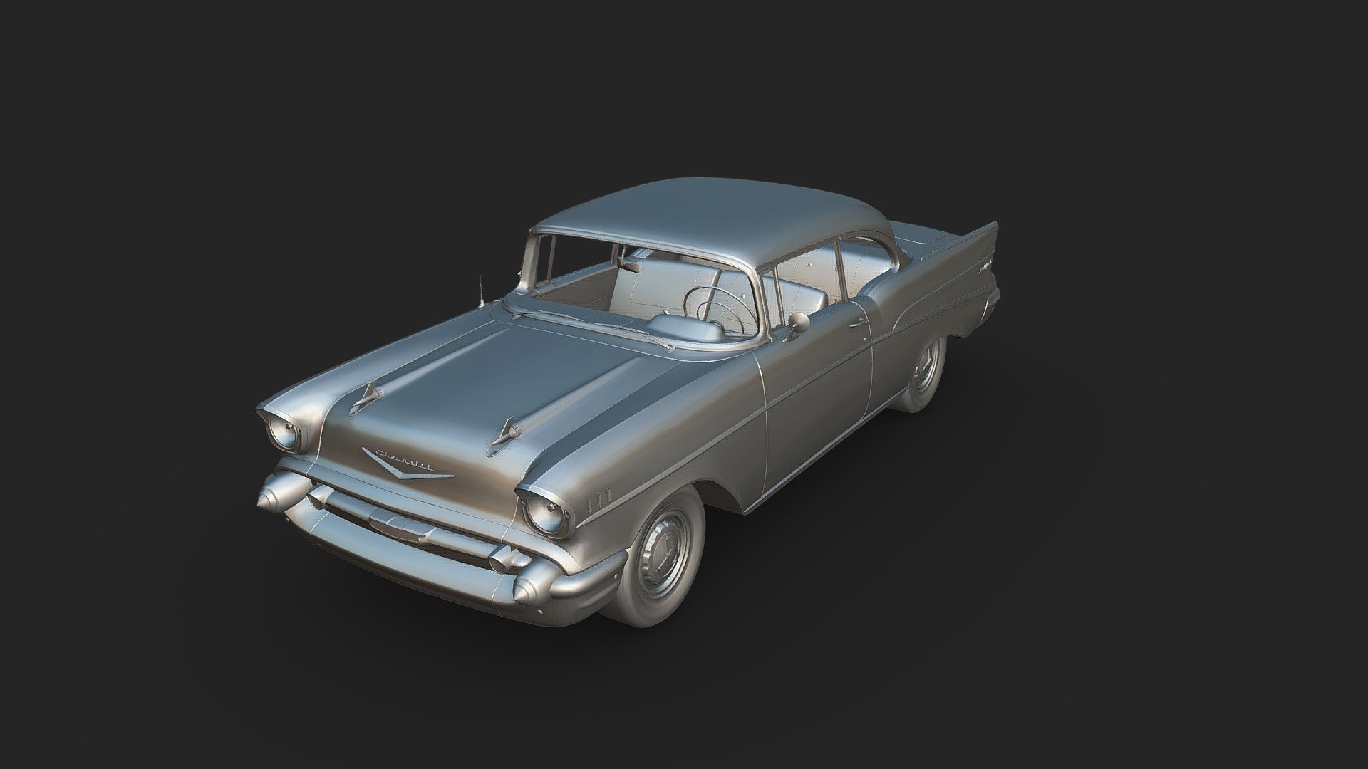 Chevrolet Bel Air(1957) - 3D model by rafid74 [08558d8] - Sketchfab