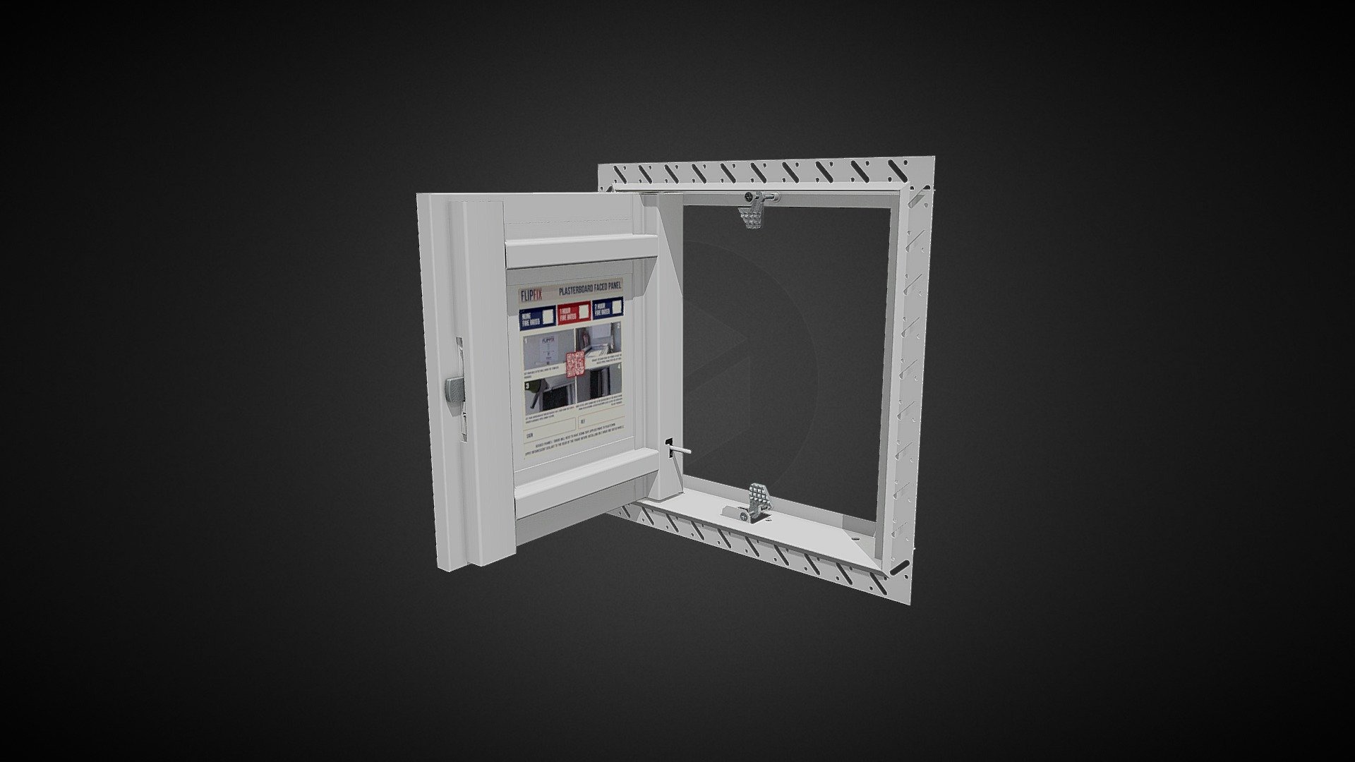 05 - Access Panel - FF-060-PD-BF-BL - 3D model by Exitile [0855ffa ...