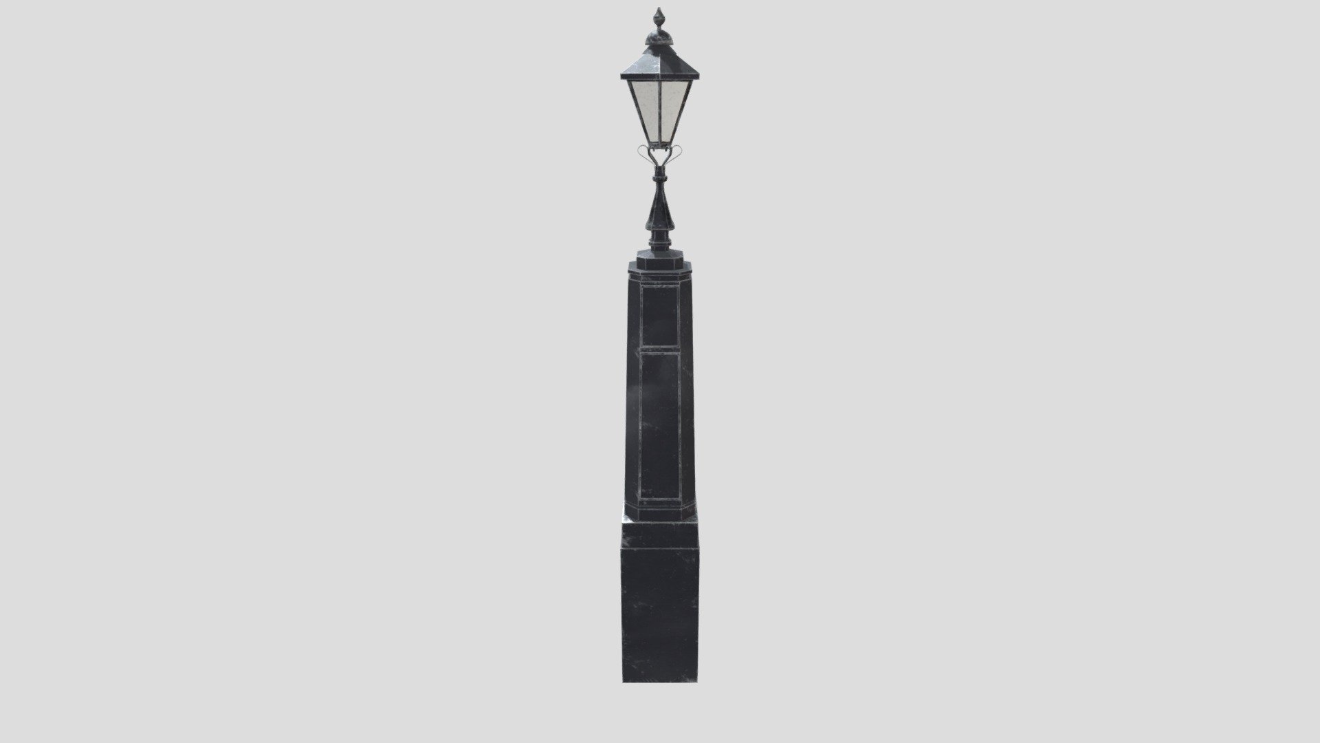 Lamp post - 3D model by Mirela (@MirelaTsacheva) [08567f4] - Sketchfab