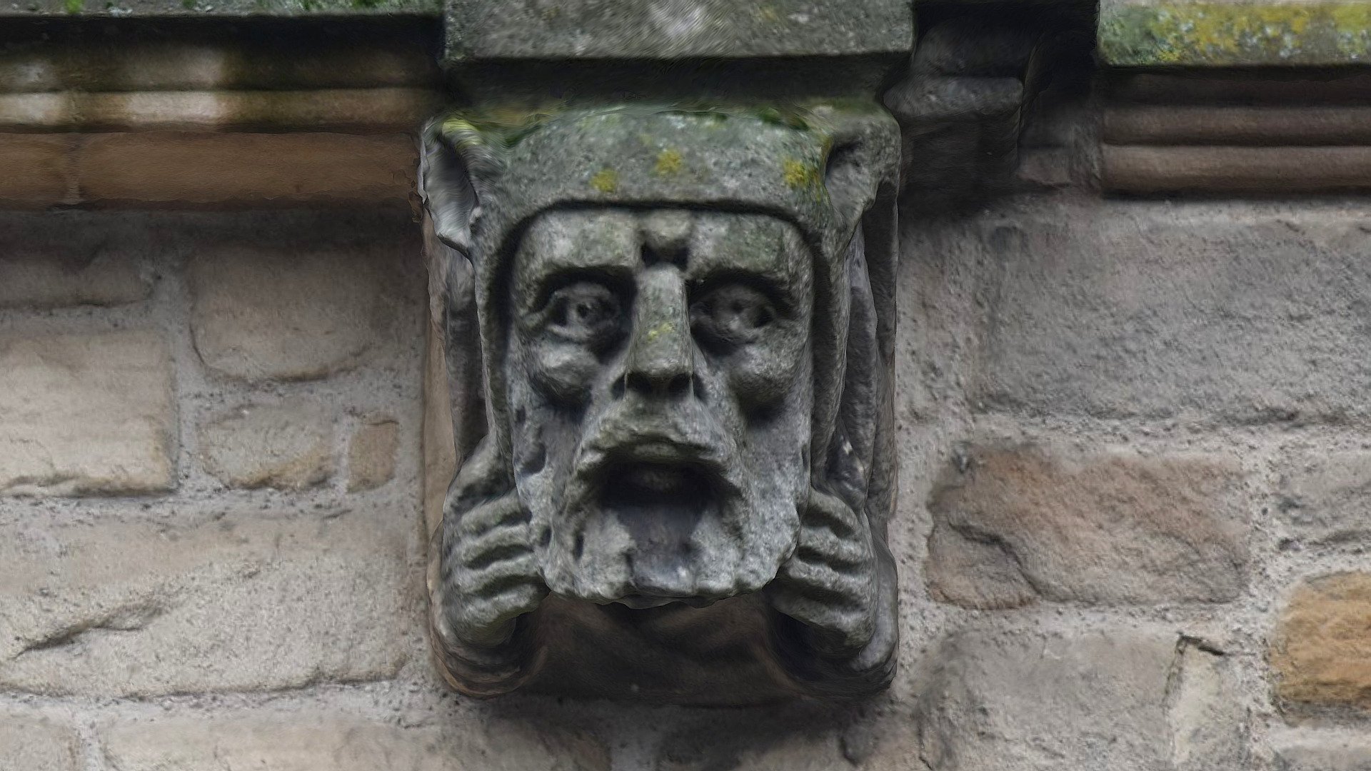 Jester grotesque, St Nicholas Church, Durham - 3D model by squeakingcat ...