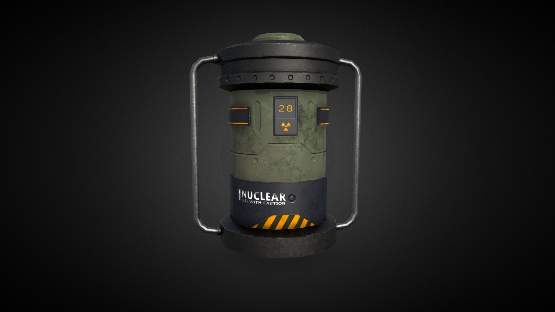 Game ready sci-fi cylinder FREE - 3D model by rahulvaidya9785 [0856bf5 ...