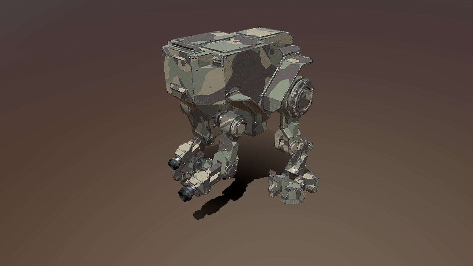 Mech 06 - Raptor - 3D model by jangbrao [0856d8a] - Sketchfab