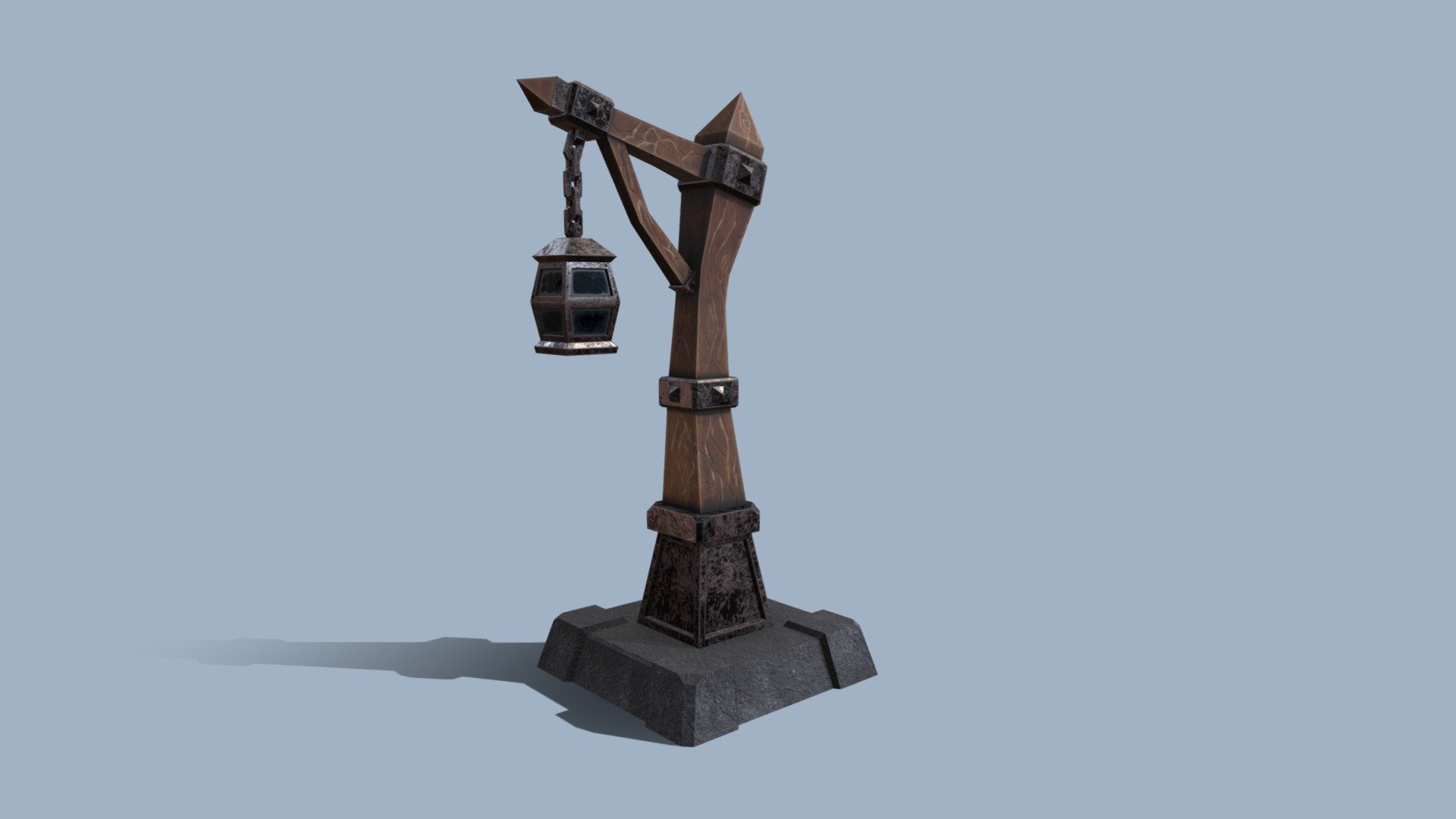 old fashion torch - Download Free 3D model by k run (@merumochan66 ...