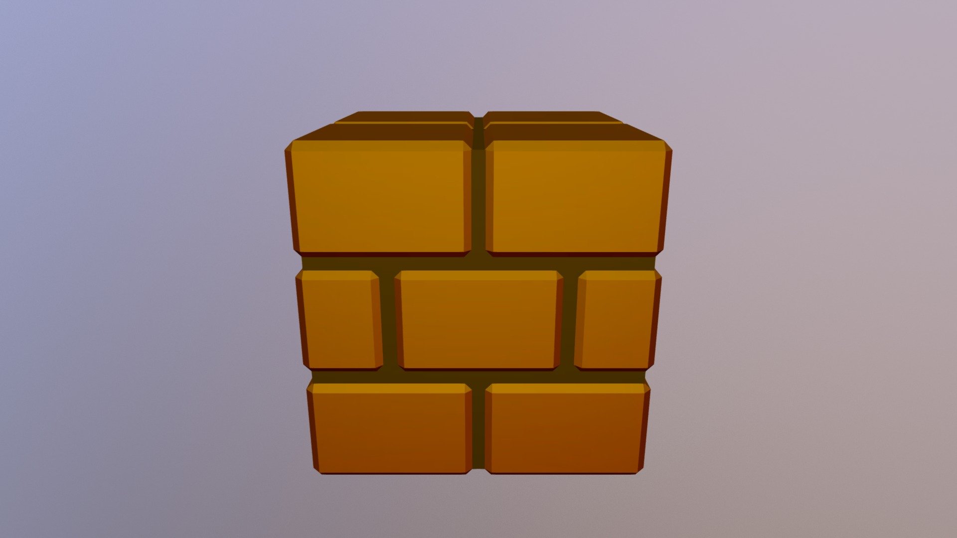 Mario Brick - 3D model by Michael Narine (@darkvalkyrie) [0857df2 ...