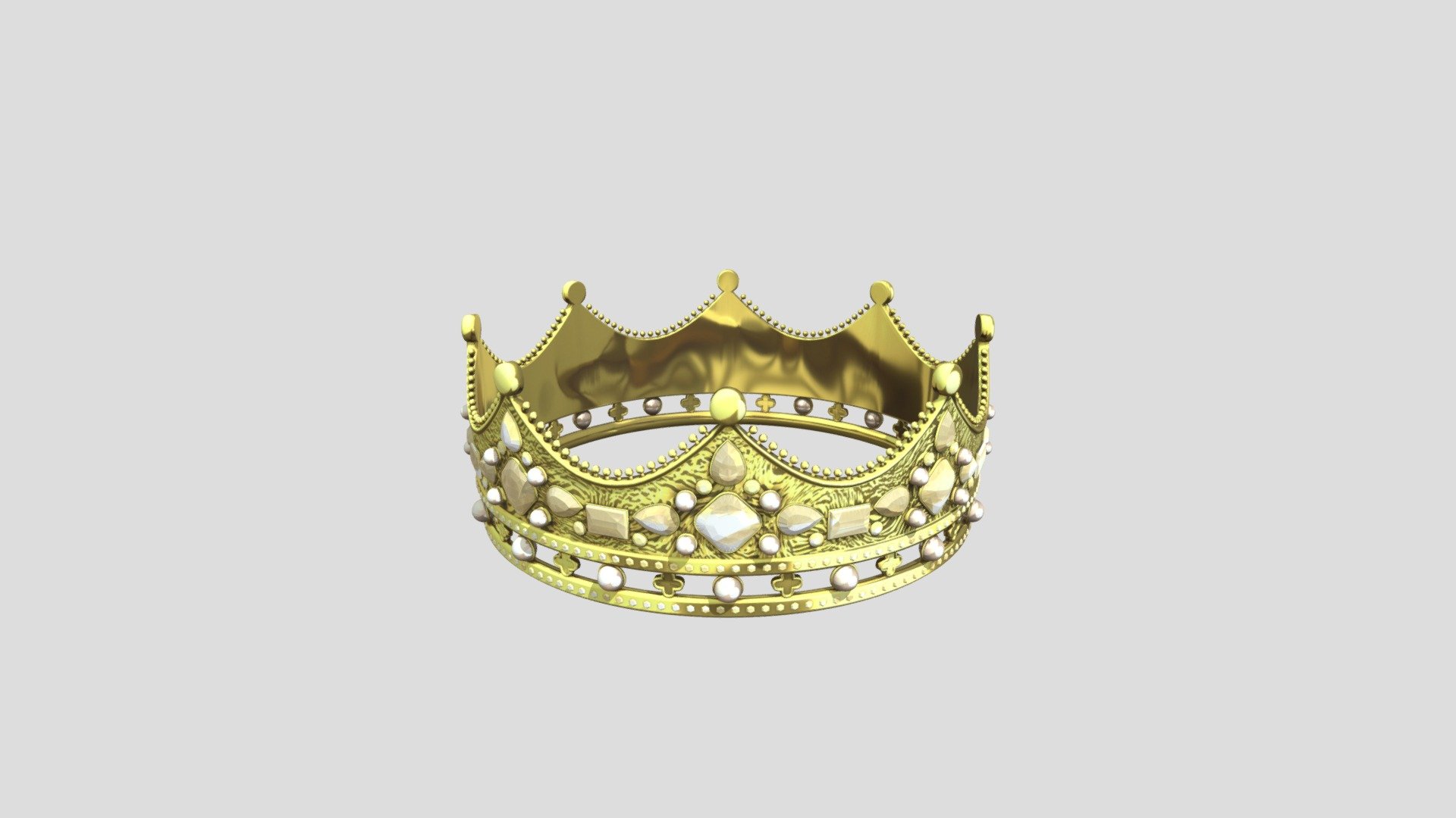 Crown - 3D model by studio1010 [08580ae] - Sketchfab