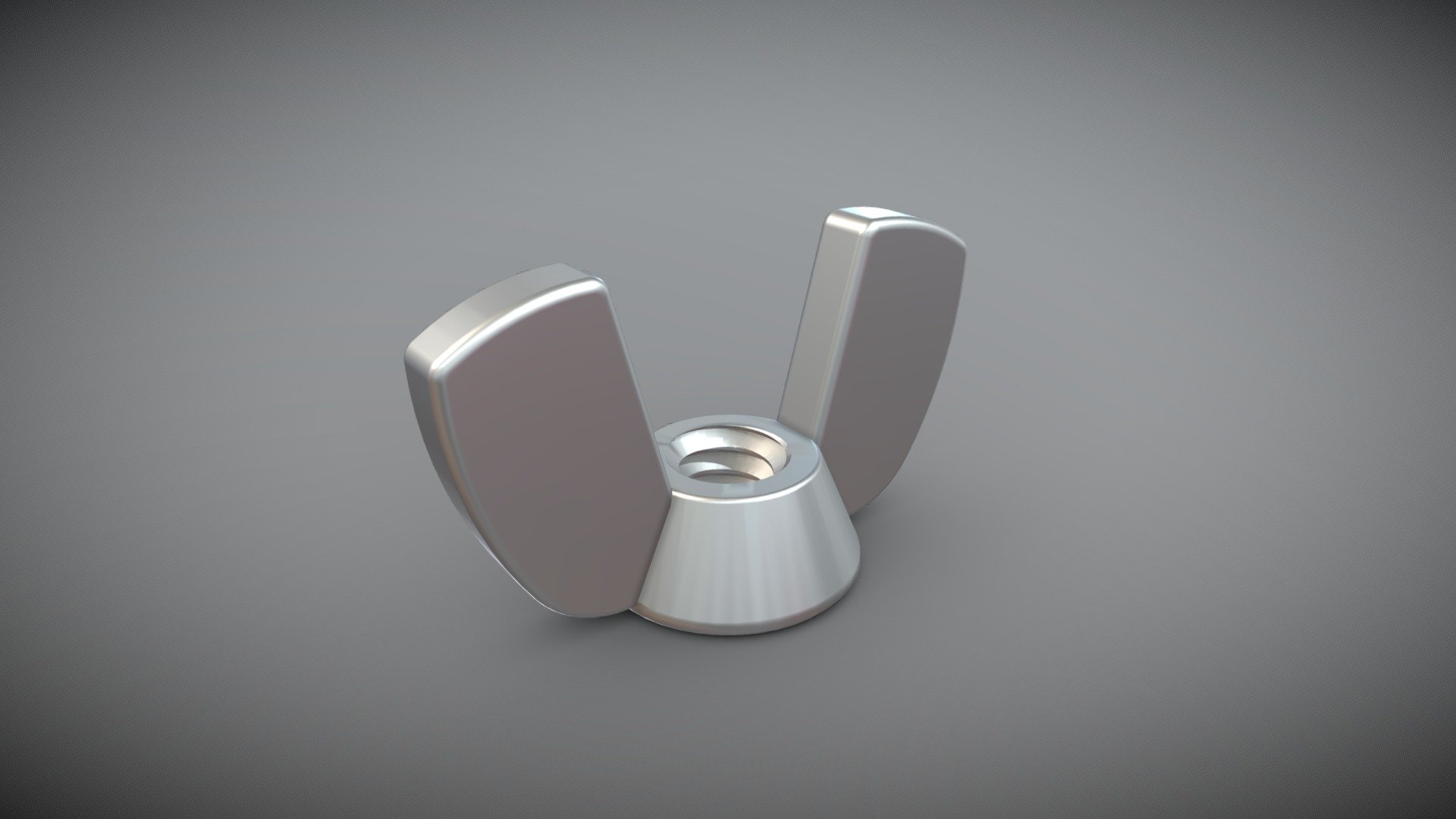 Vleugelmoer - 3D model by Stichting Consortium Beroepsonderwijs (@scb3d) [0859e1d] - Sketchfab