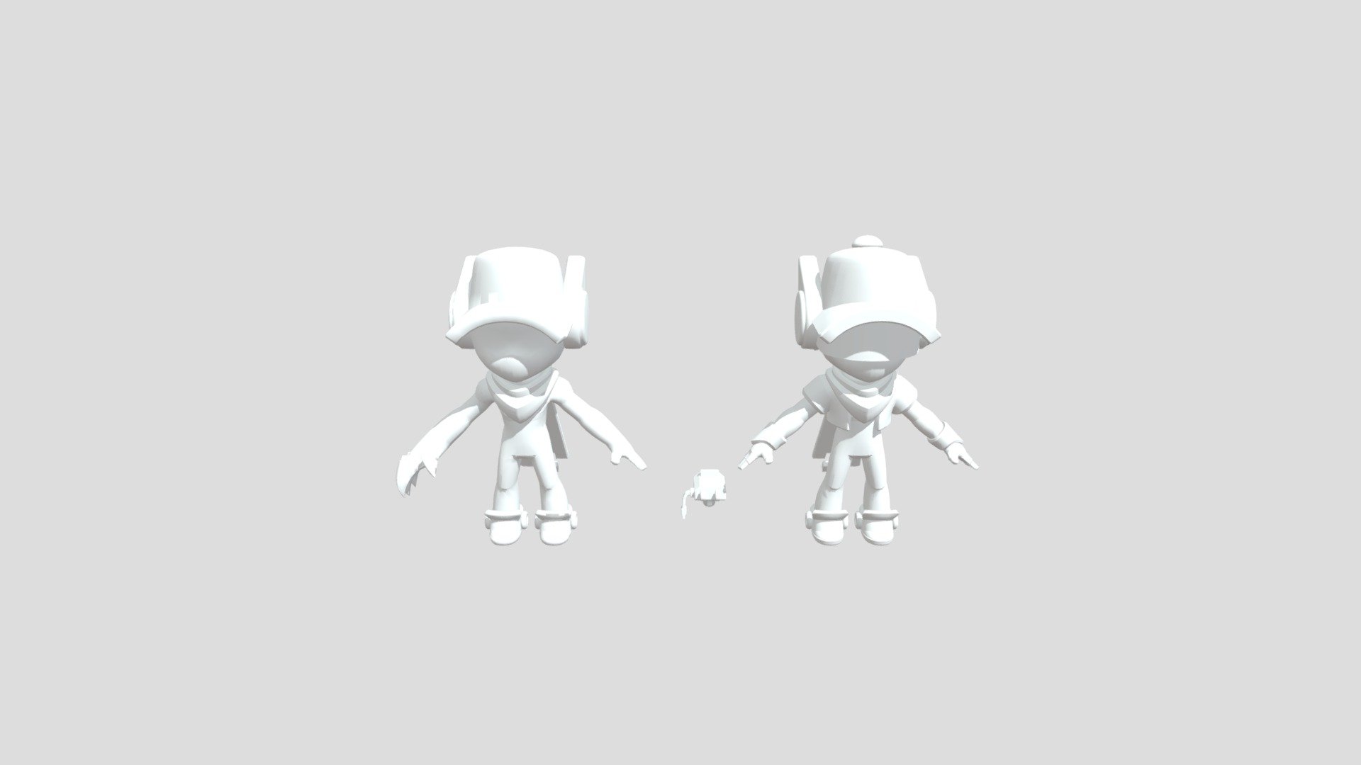 Glitch Larry & Lawrie - 3D model by Leaser_Games [085a383] - Sketchfab