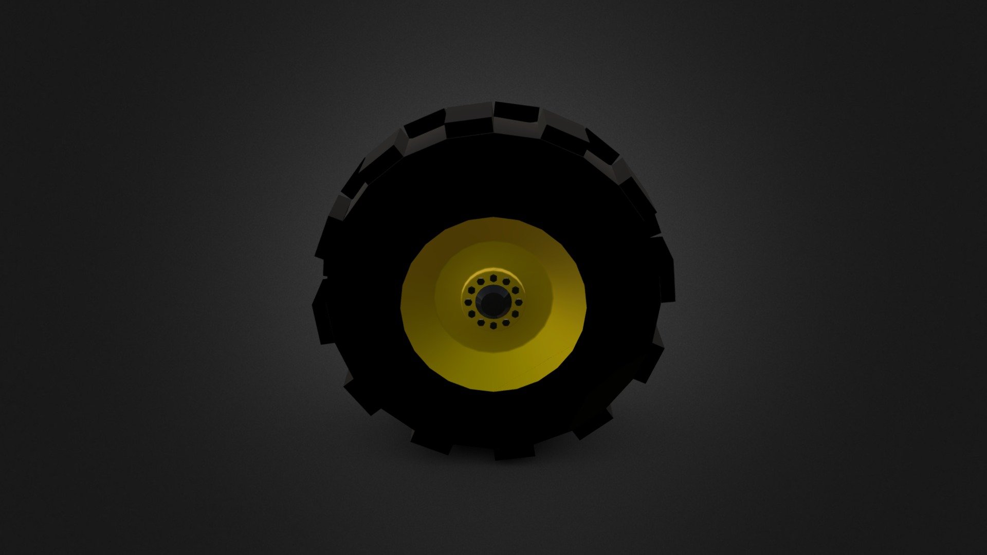 Tractor Wheel - Download Free 3D model by farooq.smurf [085c994 ...