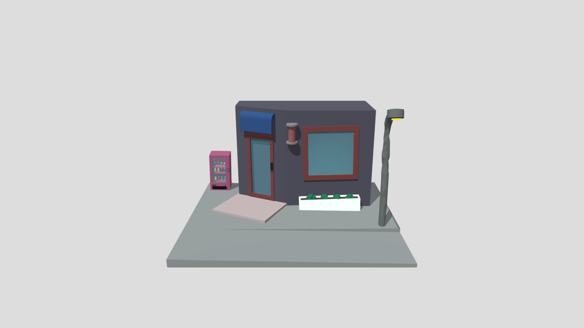 Shop diorama - 3D model by JSarvise (@joaquinsarvisevirto) [085e8d4 ...