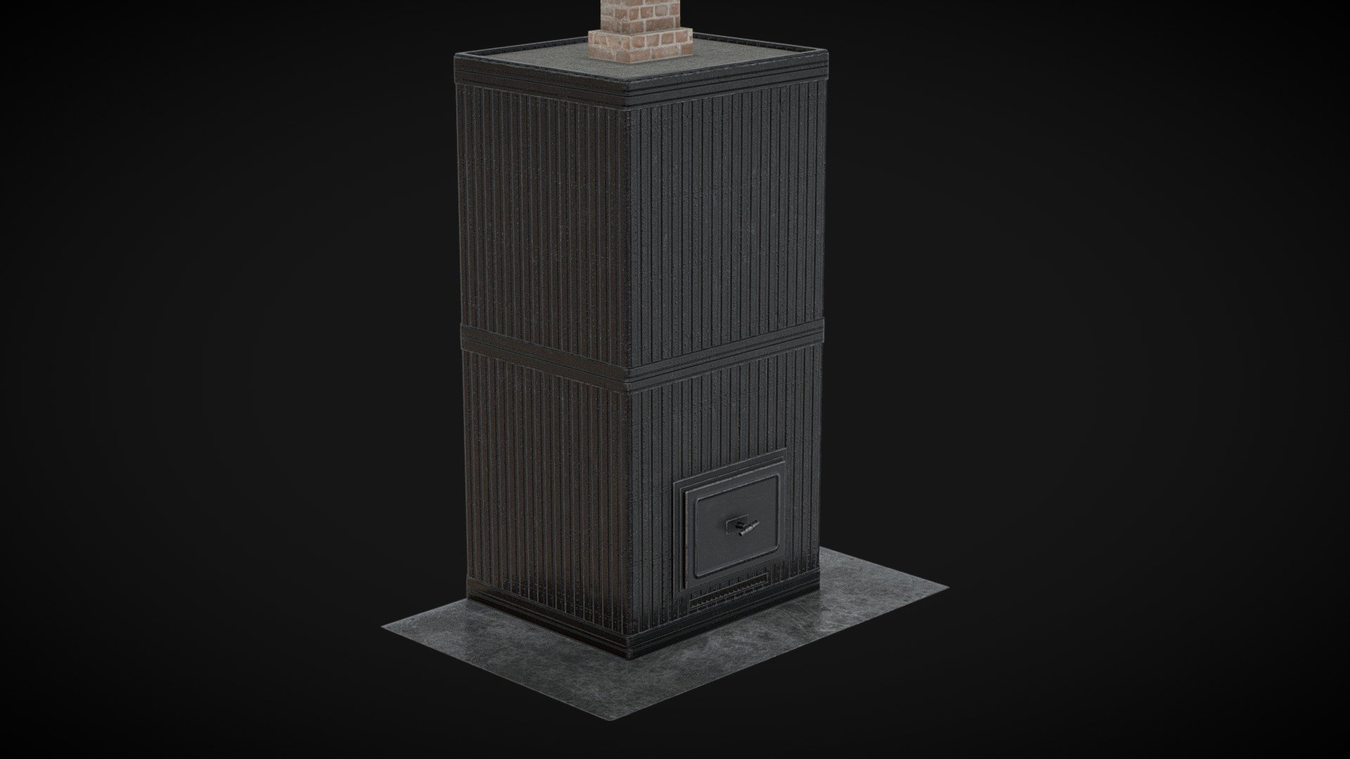 Wood stove old style - Download Free 3D model by draakon_4d [08606c7 ...
