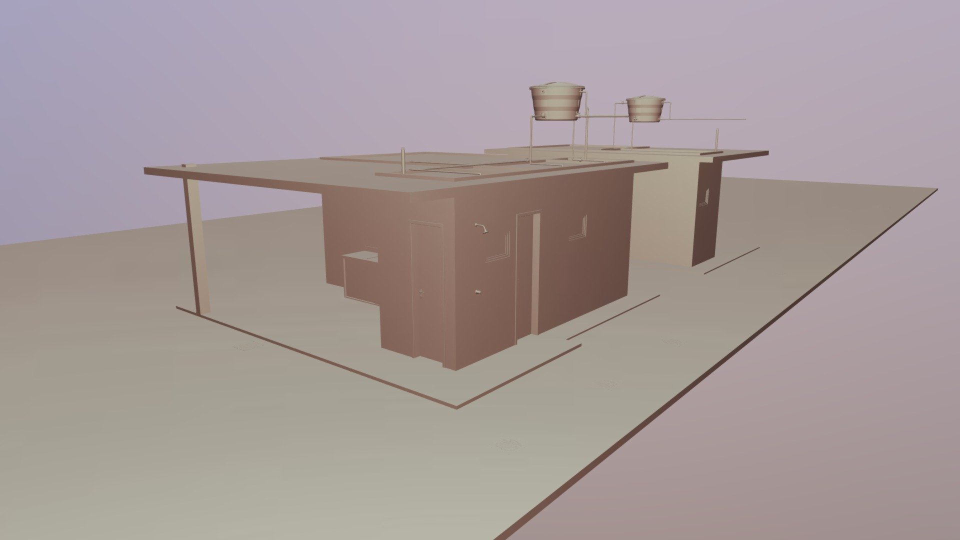 PROJETO HIDROSANITÁRIO RANCHO - 3D model by titohdias [08607ad] - Sketchfab