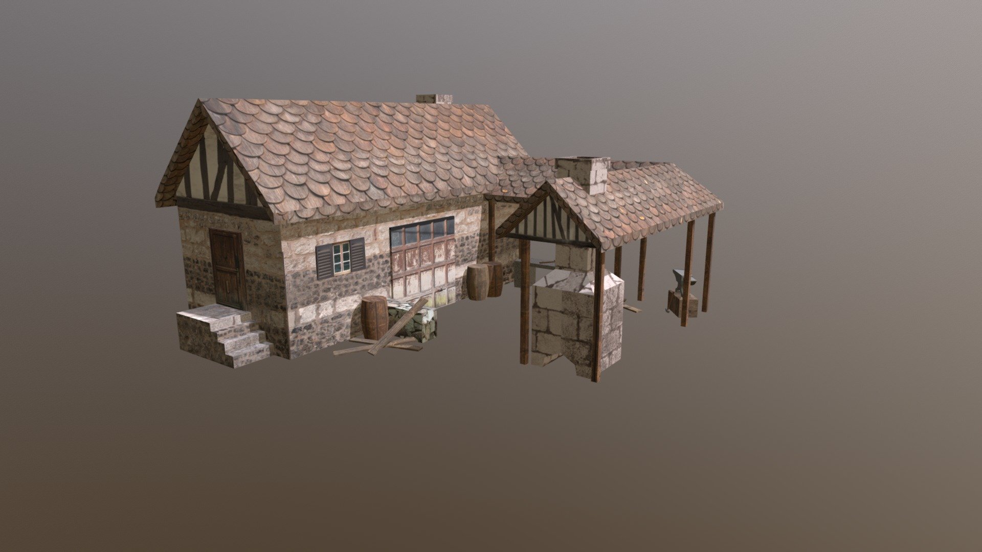 Blacksmith - 3D model by Noahk [0862014] - Sketchfab