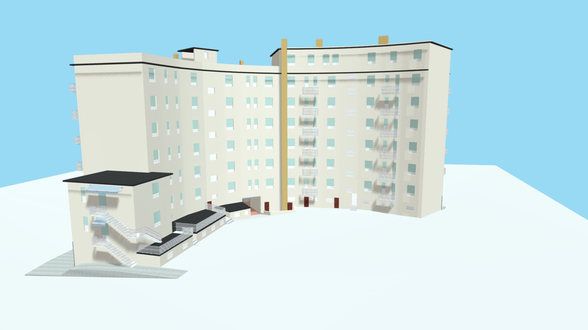 Architectural BIM 3D Model - 3D model by VIGEA - Virtual Geographic ...