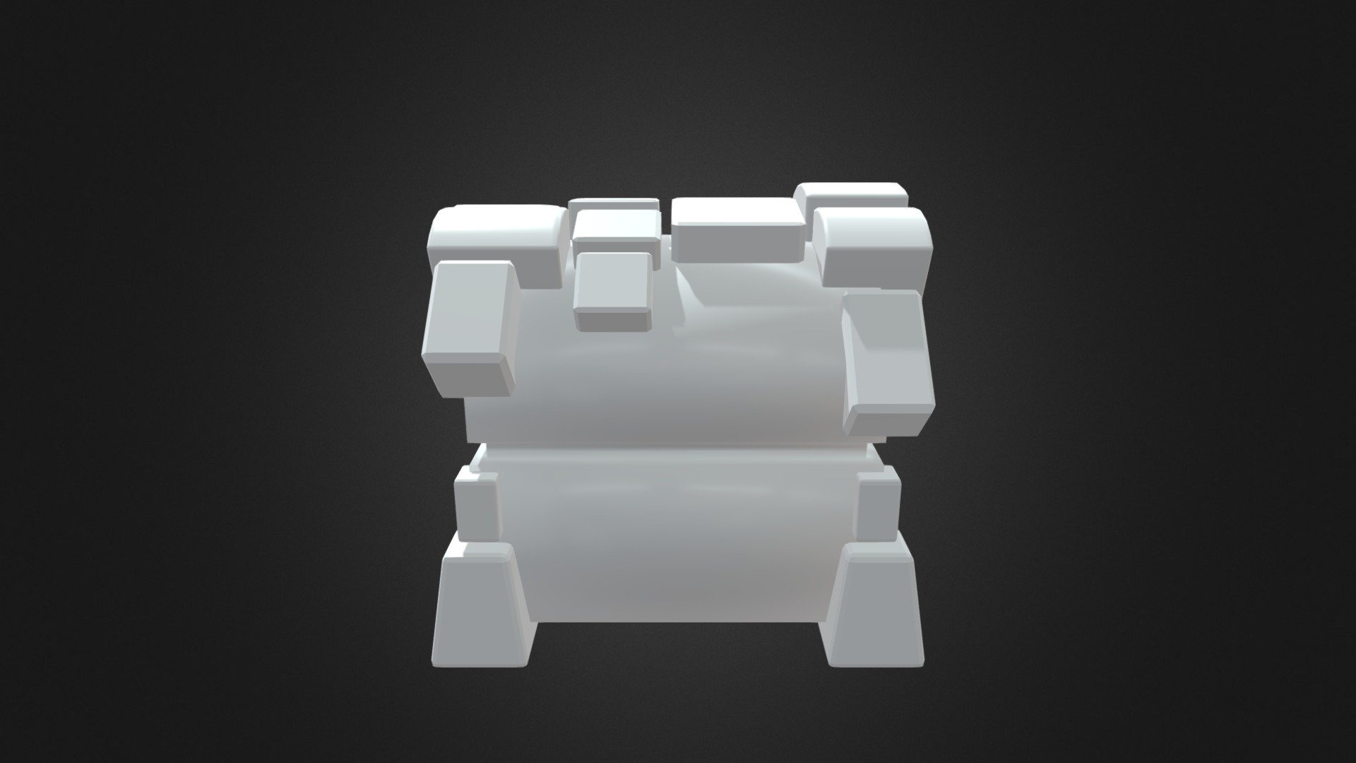 Rock Chest - 3D model by MisaelCv [0863fc2] - Sketchfab