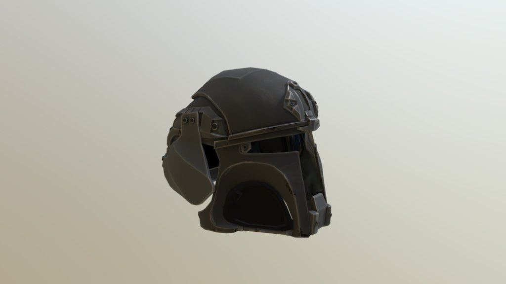Galac-Tac Helmet Matte Grey - 3D model by JackJohn2942 [0864349 ...