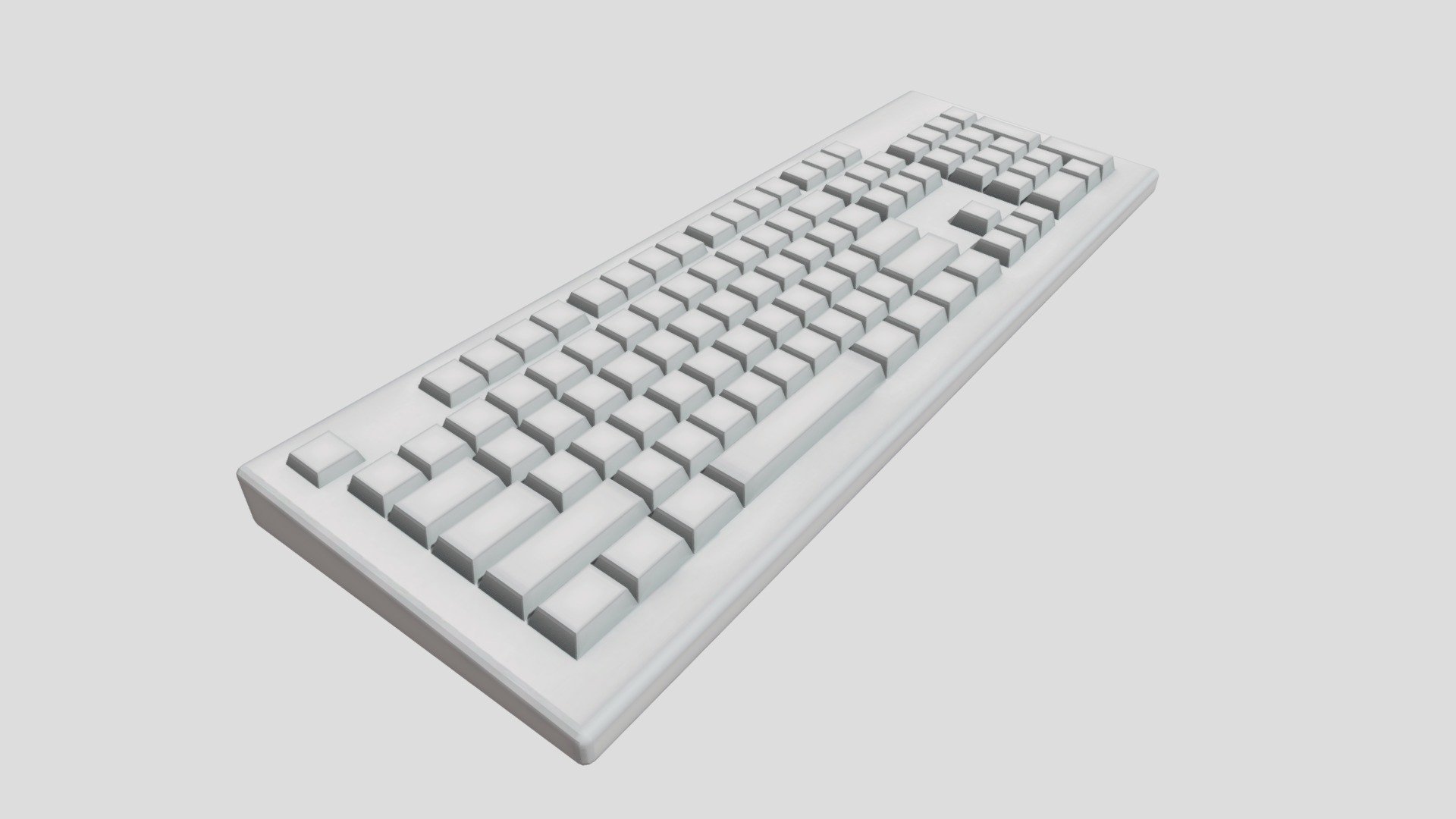 Keyborad - Download Free 3D model by SLAMJ_LGFM [0865520] - Sketchfab