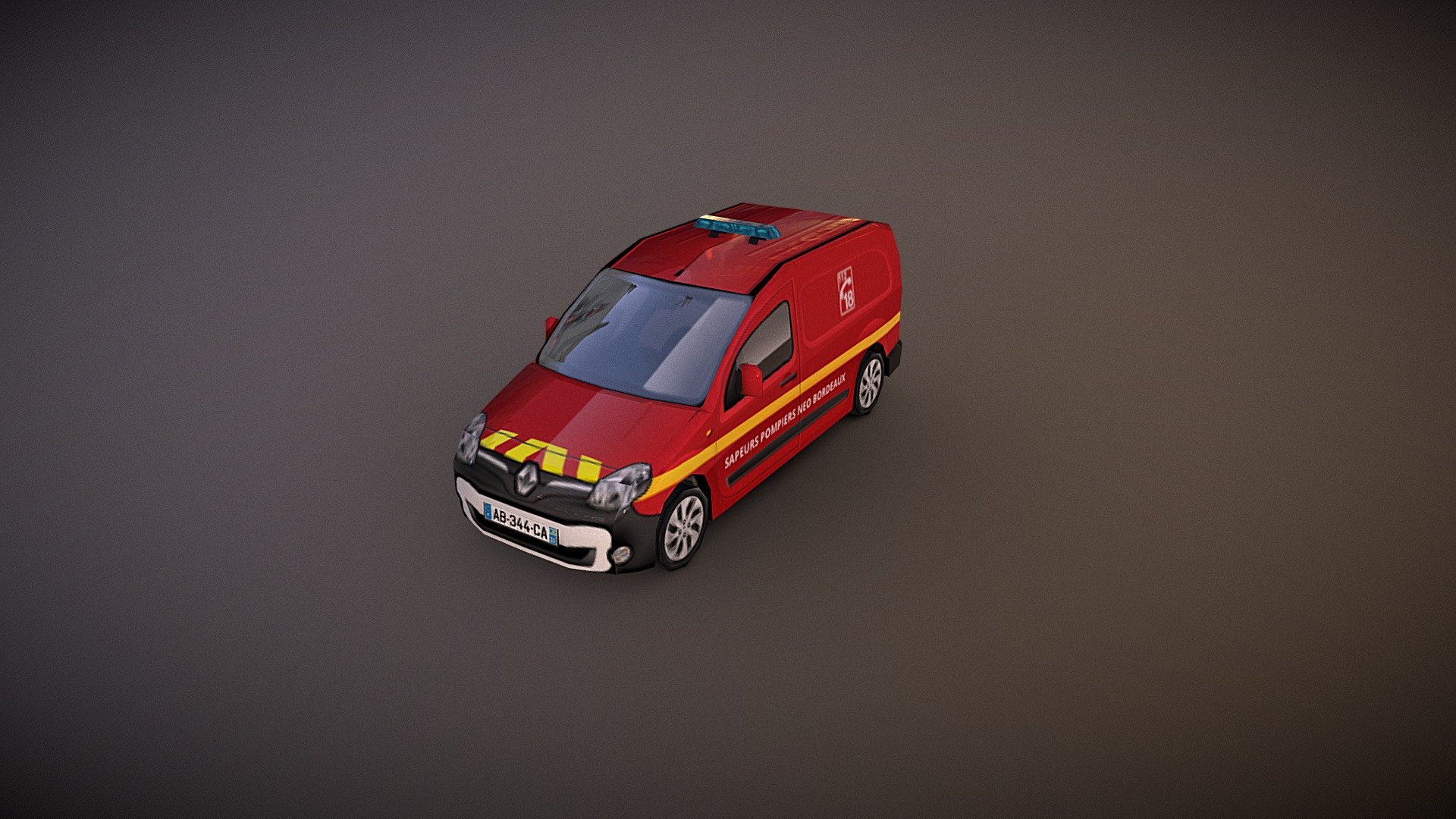Frenchfirebrigade Vehicle - Download Free 3D model by Gruny ...