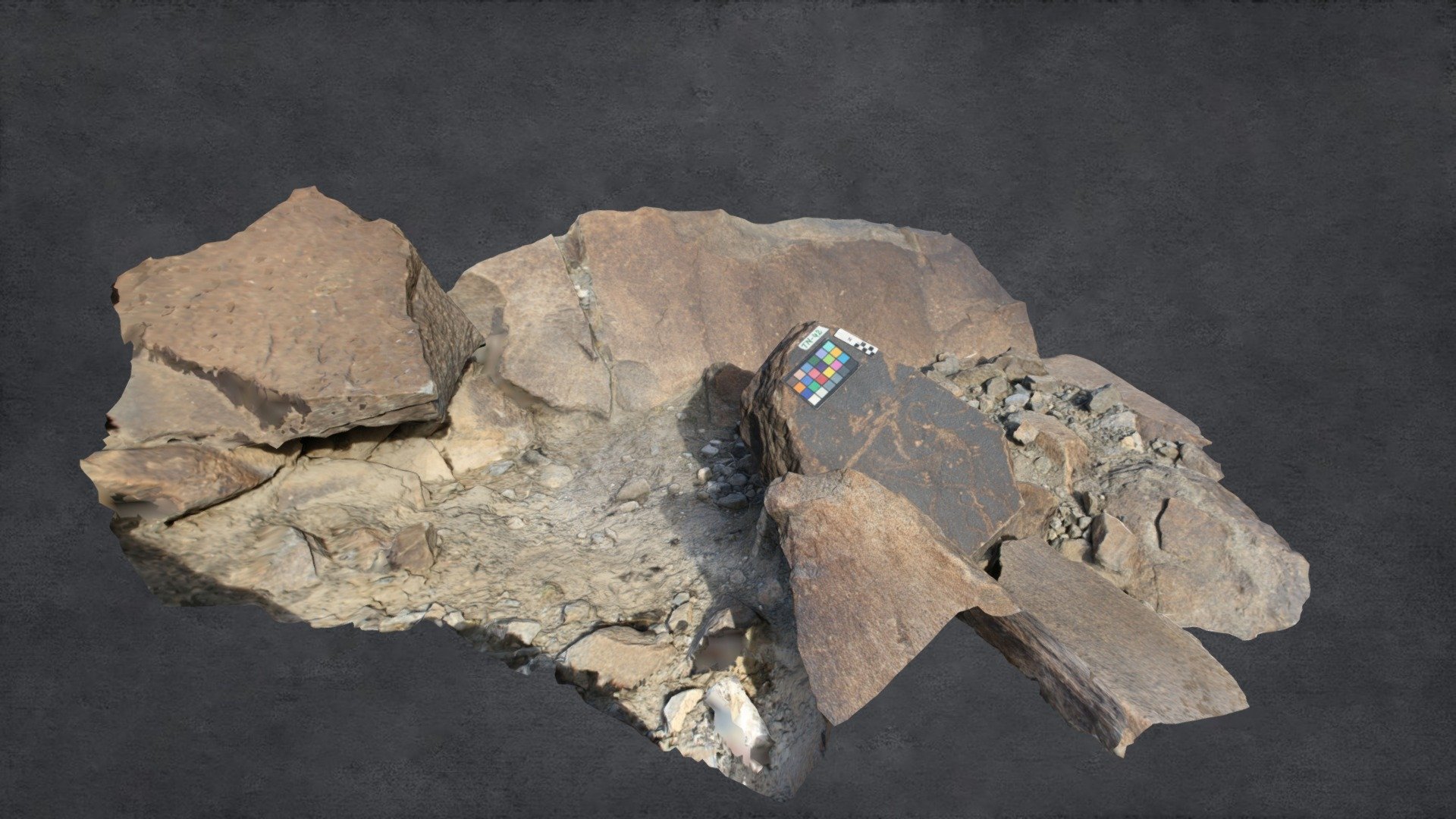 Rock Carving at Thor Nala (Rock 42) - 3D model by cvlablums [08664a3 ...