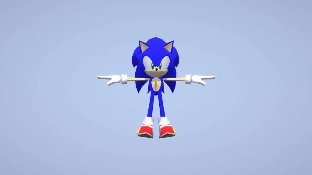 sonic - A 3D model collection by askabir - Sketchfab