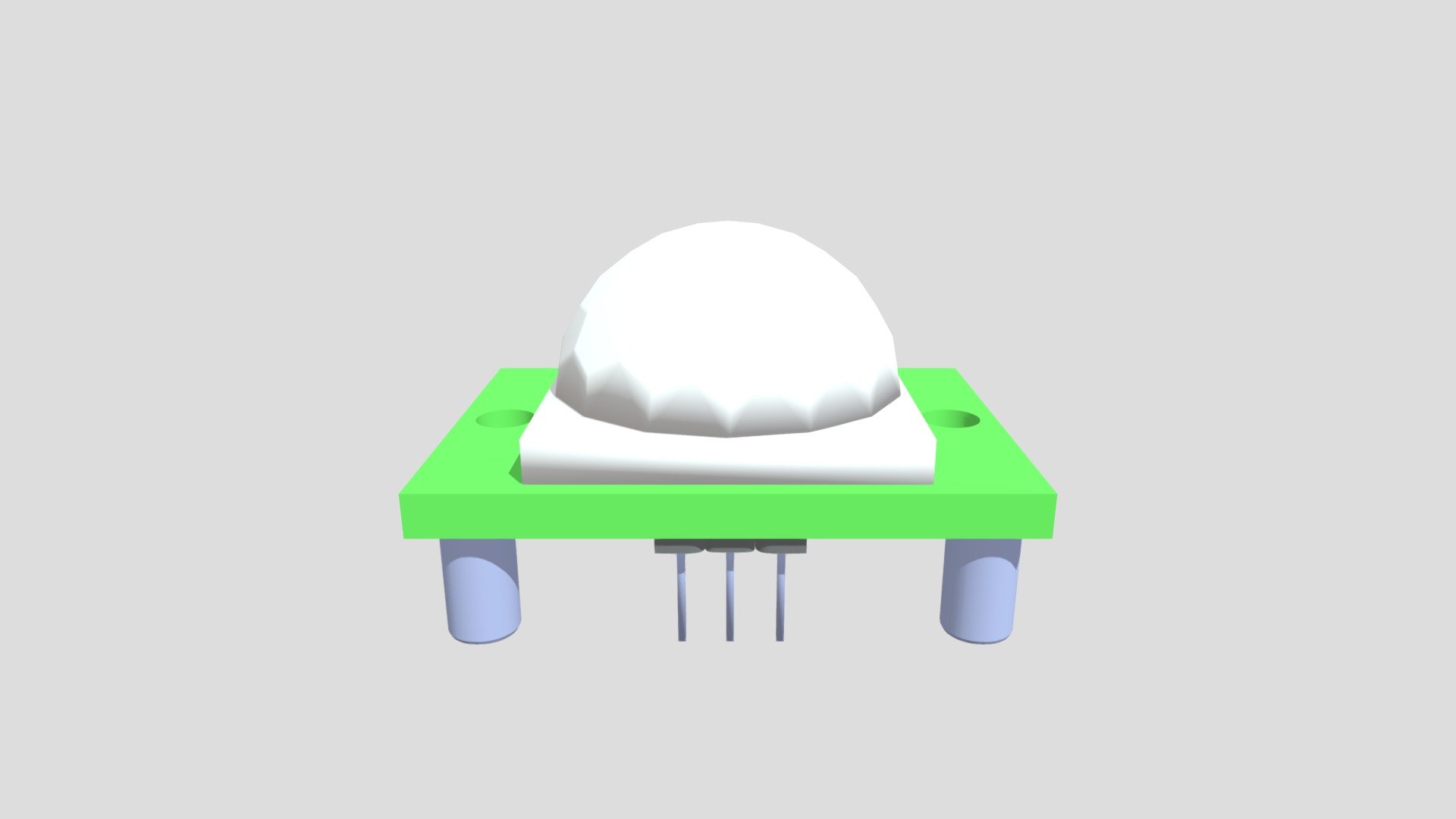 PIR Sensor - 3D model by updTe (@muhdnuradli28) [0868533] - Sketchfab
