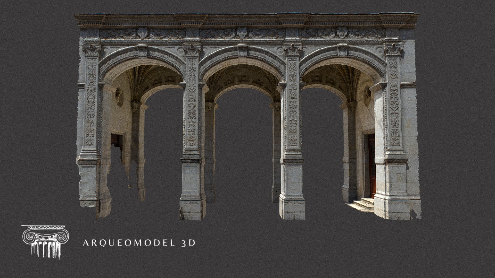 Entrada castillo Pau | PAU (France) - Buy Royalty Free 3D model by ...