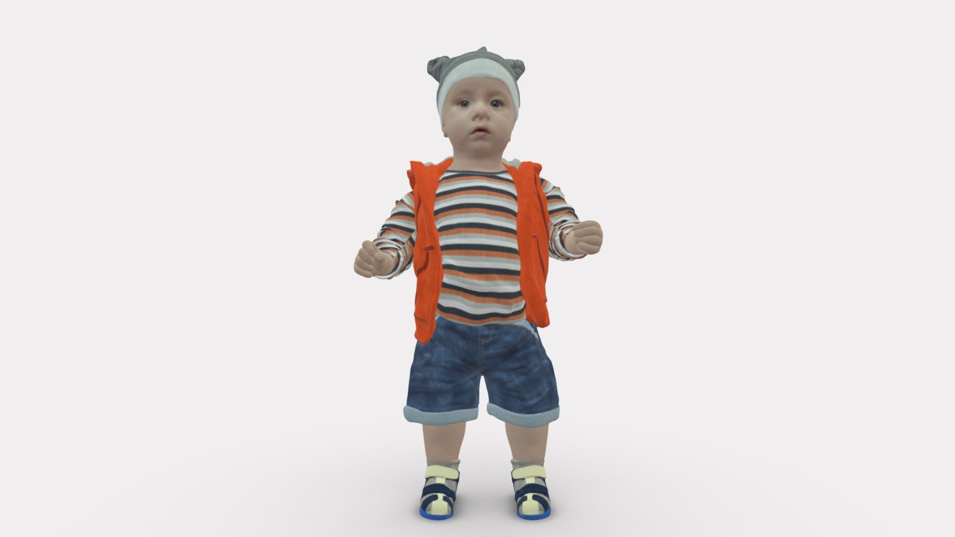 Child 0310 - Buy Royalty Free 3D model by 3DFarm [0869a0f] - Sketchfab ...