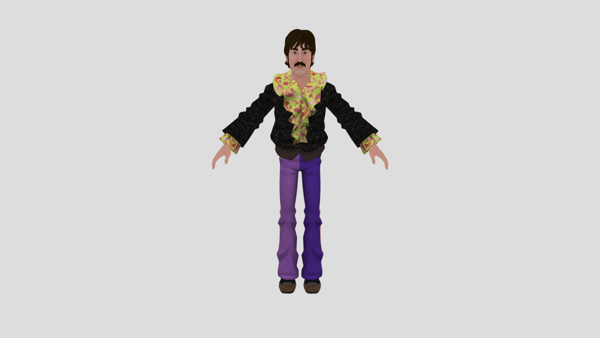 John Lennon Yellow Submarine - Download Free 3D model by scottpacker54 ...