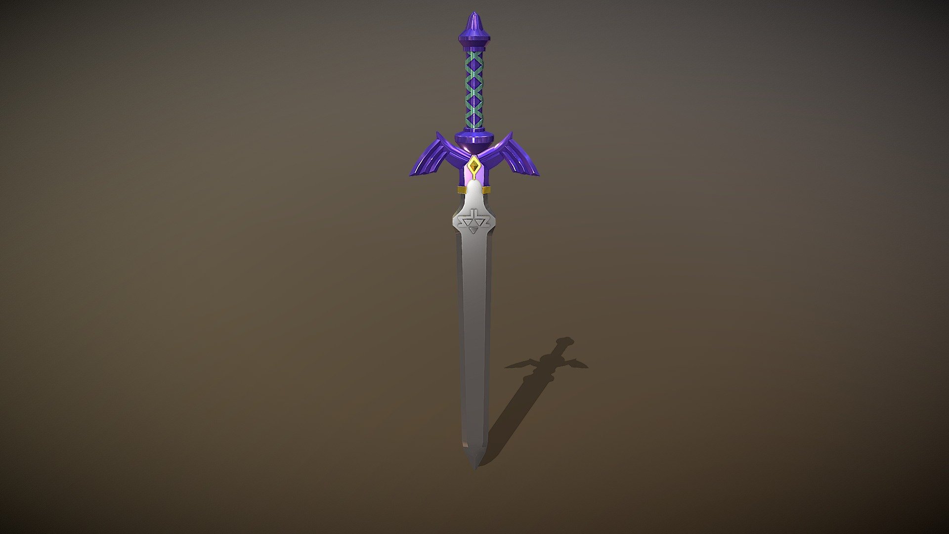The Legend Of Zelda : Master Sword - Buy Royalty Free 3D model by ...