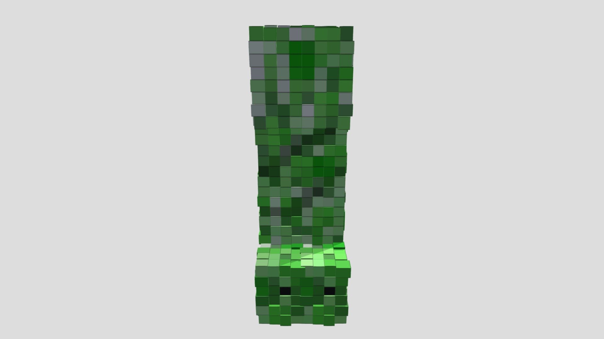 Creeper MineCraft - Download Free 3D model by V.O.I.D. (@_V.O.I.D ...