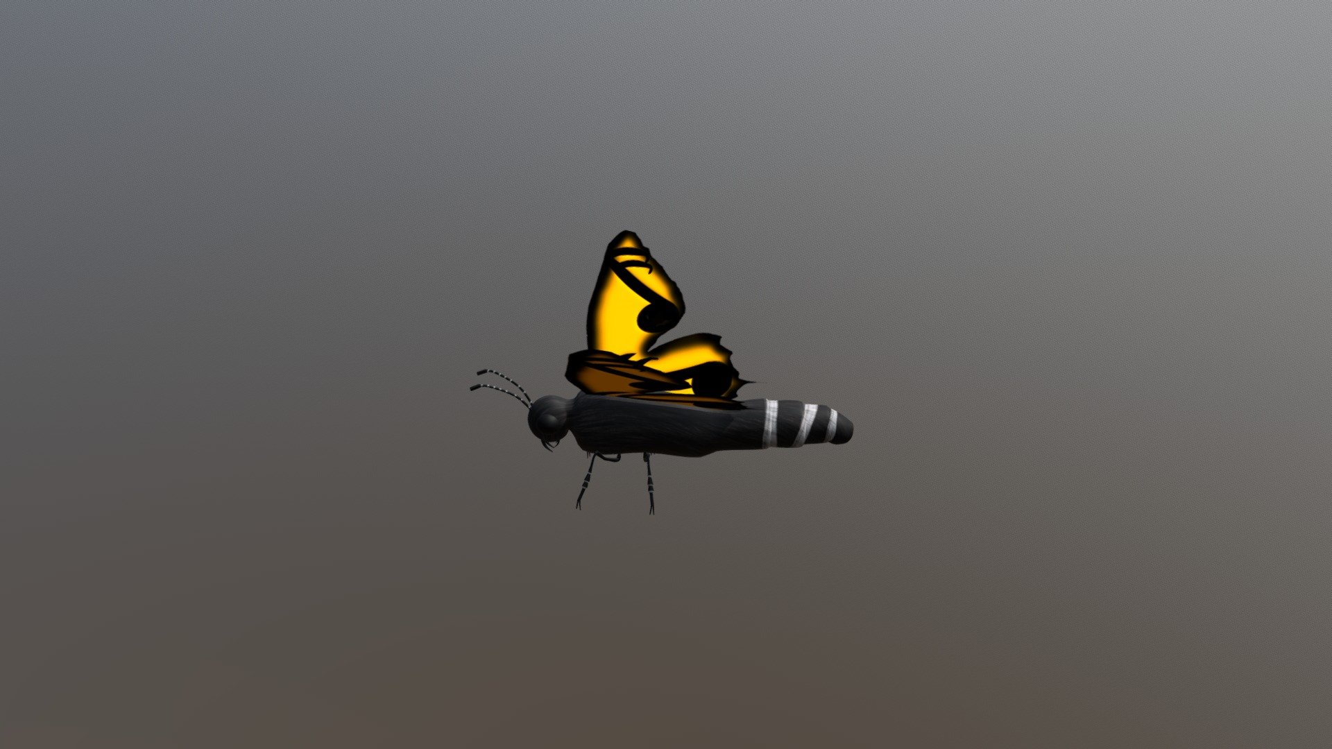 Butterfly - 3D model by enricoleasa [086be9e] - Sketchfab