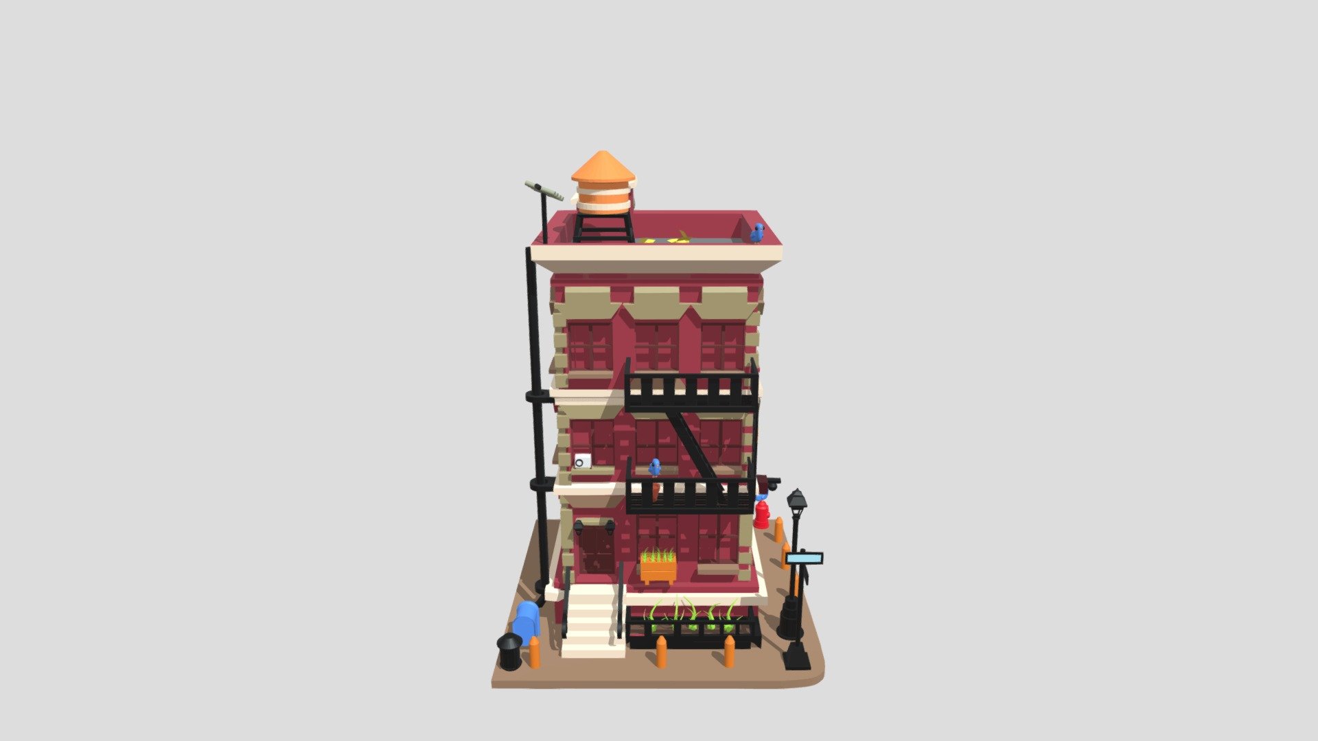 Binaa - 3D model by Batuhan (@batcimen) [086ce89] - Sketchfab