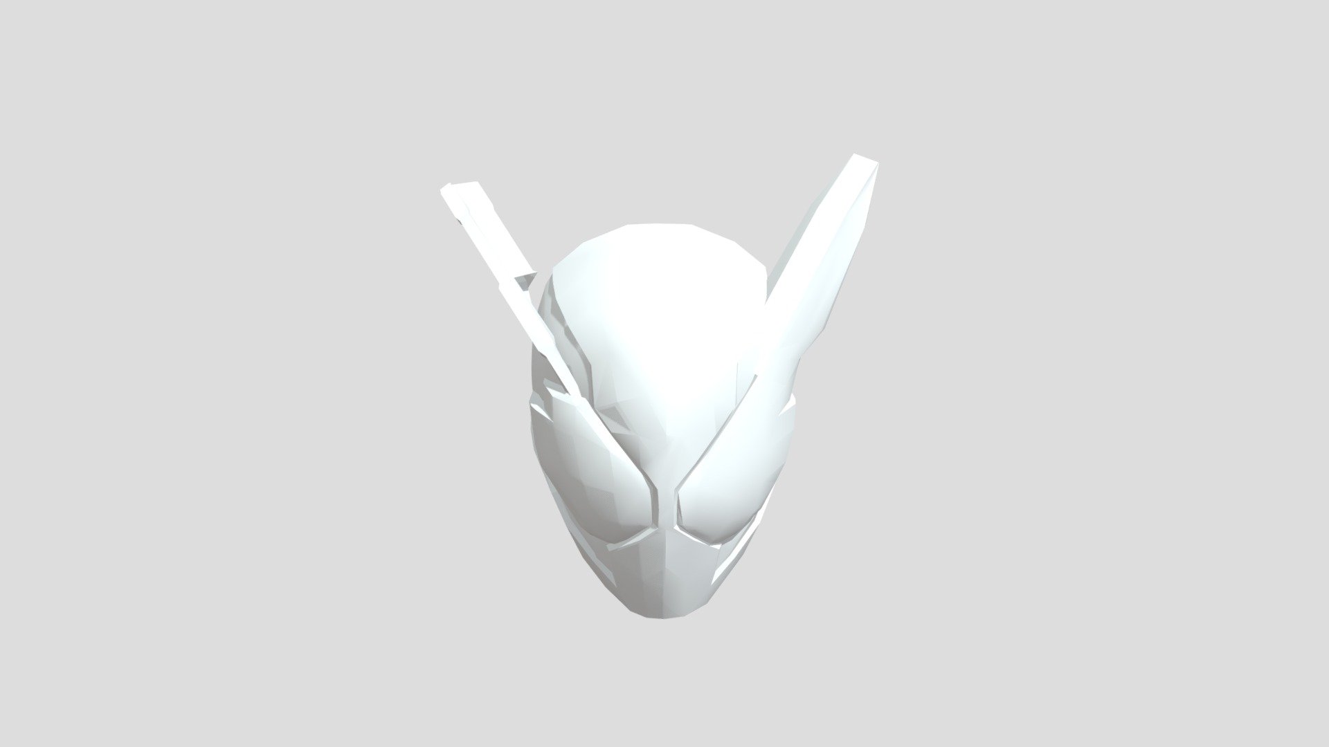 3D Kamen Rider Build Helmet for Pepakura - Download Free 3D model by ...