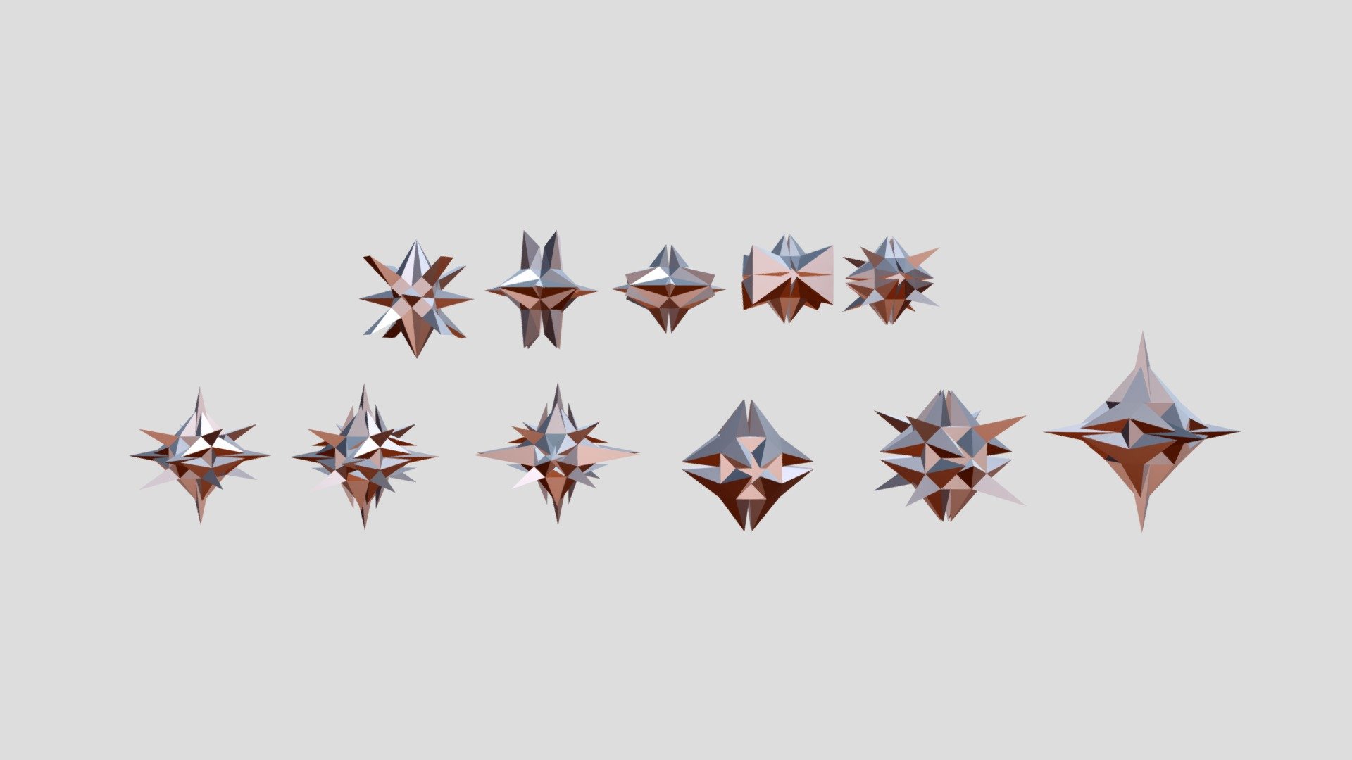 Spike Alien Probe Collection - Download Free 3D model by Trockk ...