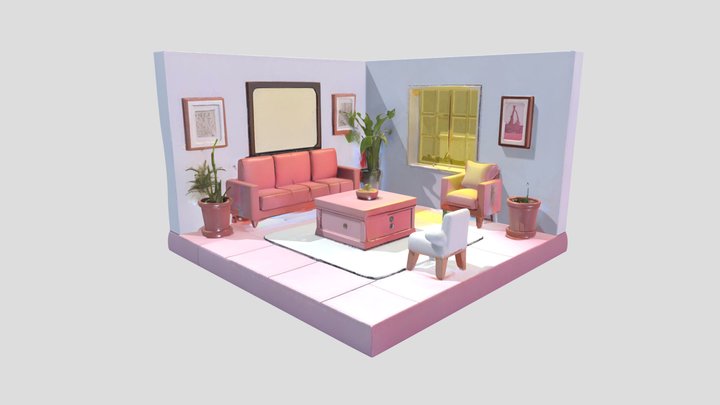 Isometric 3D models - Sketchfab