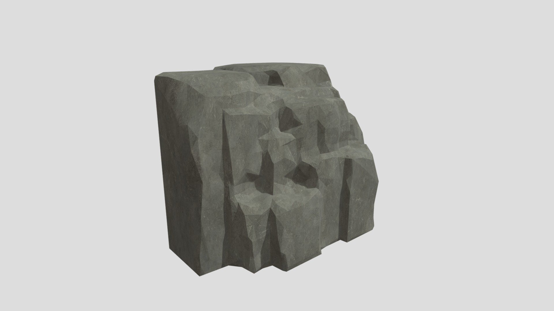 low poly cliff - 3D model by Vivi Chen (@qaz840530) [0870ed1] - Sketchfab